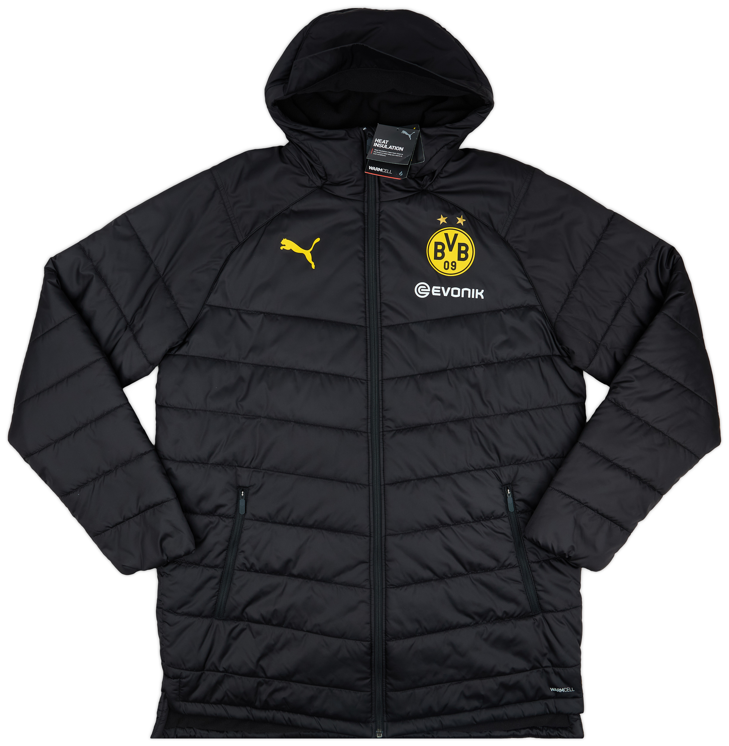 2018-19 Borussia Dortmund Puma Bench Jacket (L)