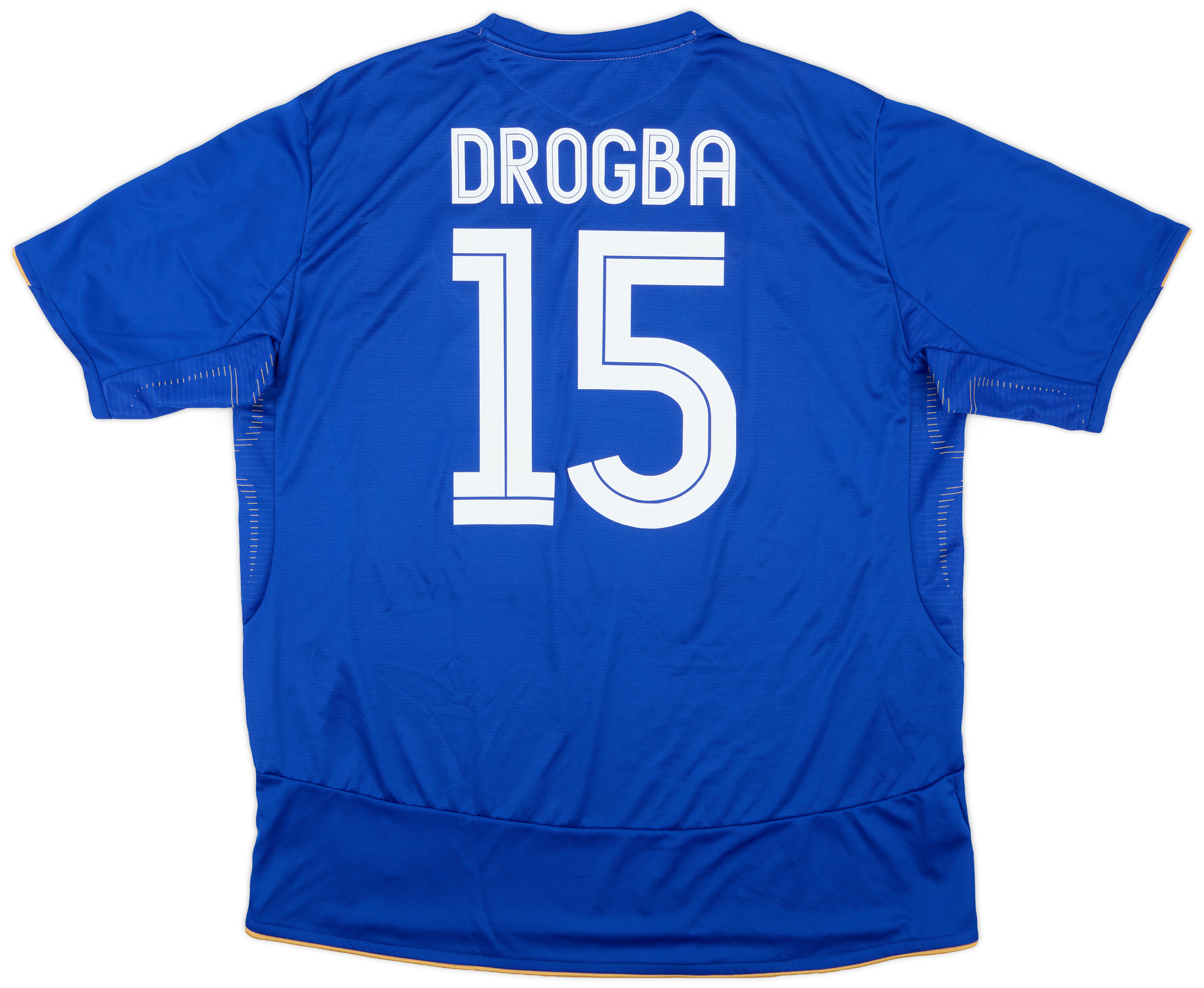 2005-06 Chelsea Centenary Home Shirt Drogba #15 - 9/10 - (XL)