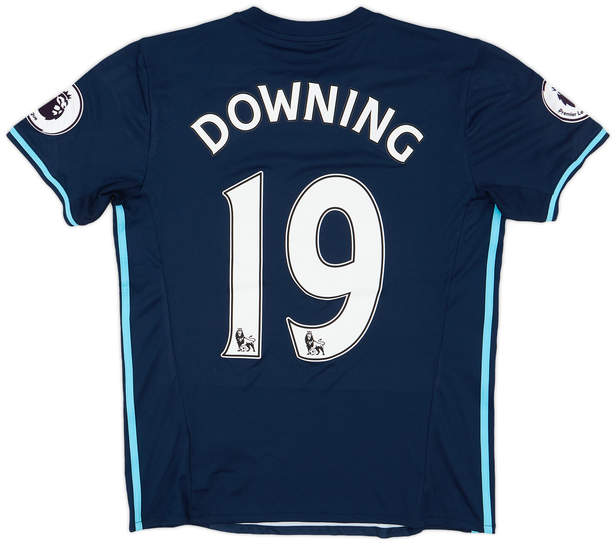 2016-17 Middlesbrough Match Issue Away Shirt Downing #19