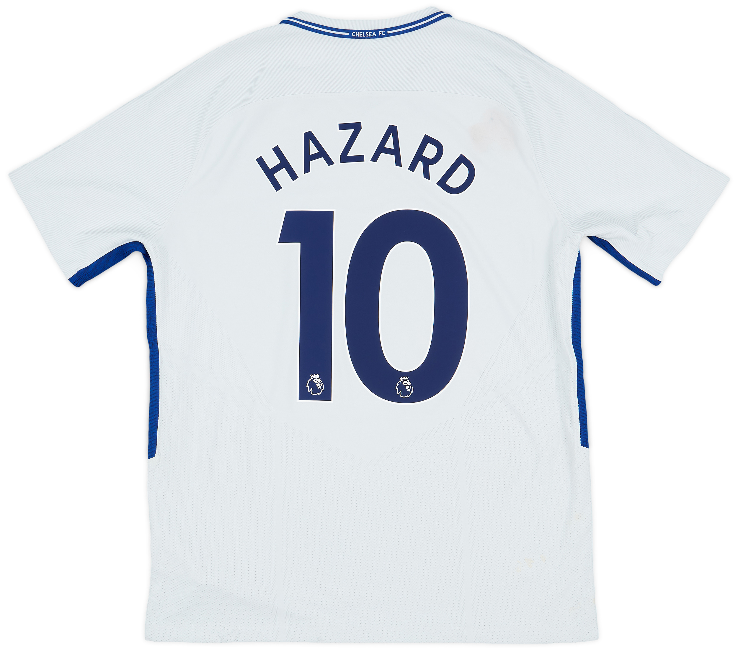 2017-18 Chelsea Authentic Away Shirt Hazard #10 - 7/10 - (L)