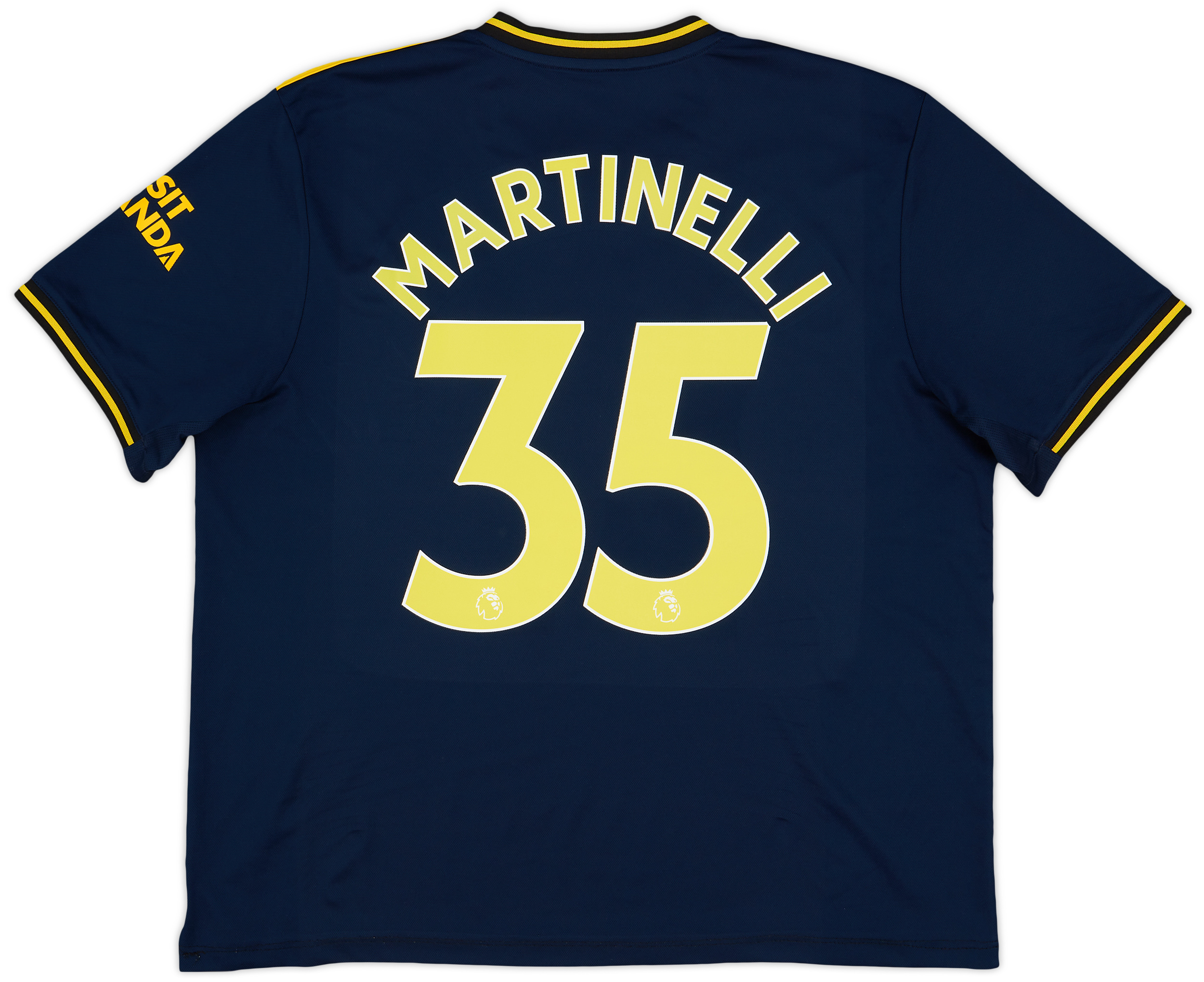 2019-20 Arsenal Third Shirt Martinelli #35 - 8/10 - (XL)