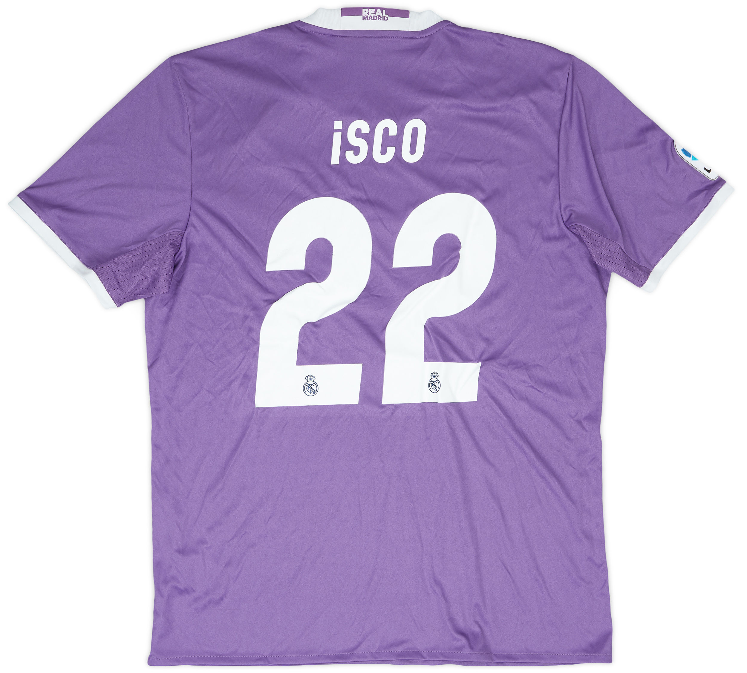 2016-17 Real Madrid Away Shirt Isco #22 (L)