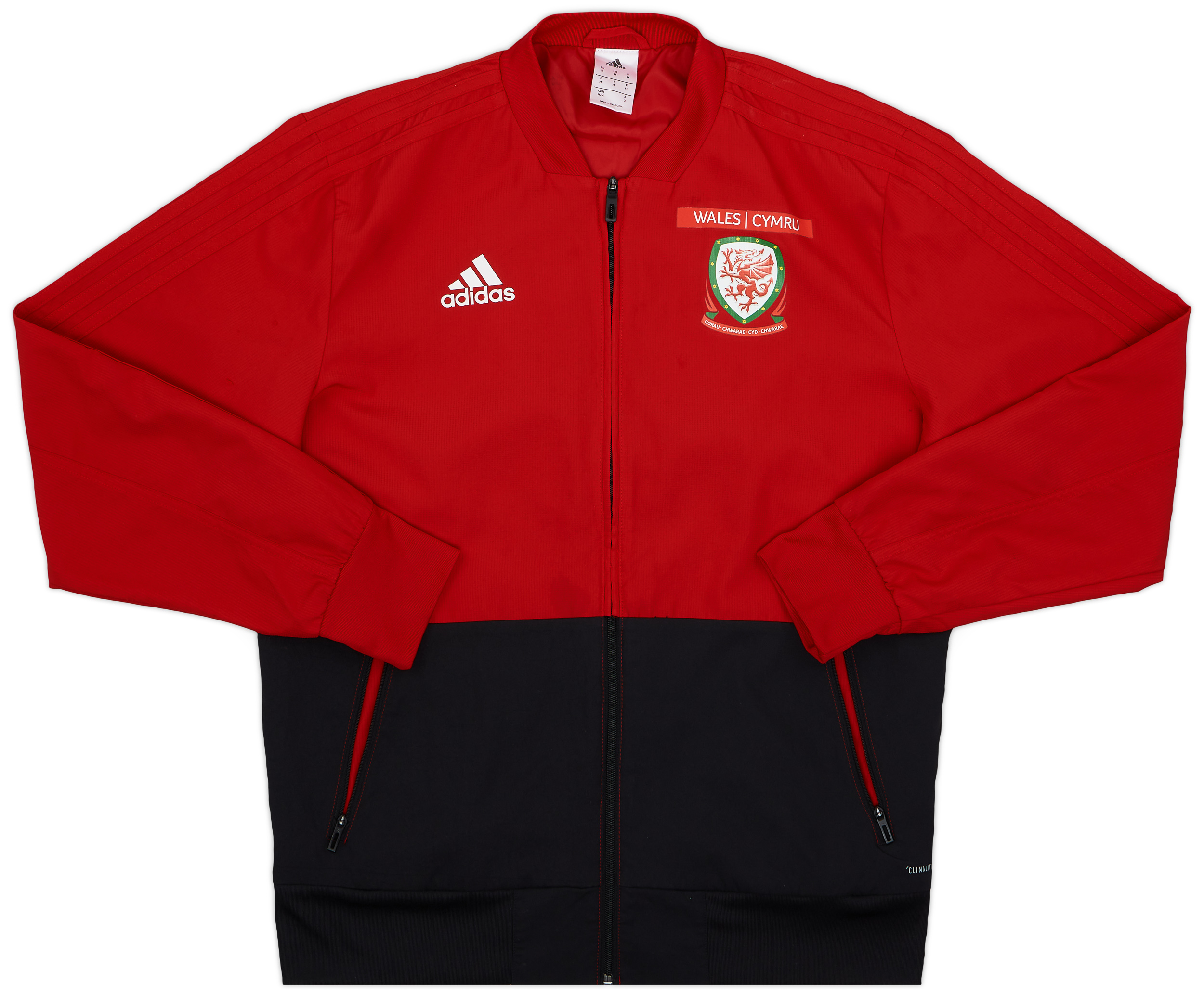 2018-19 Wales adidas Track Jacket - 5/10 - (M)