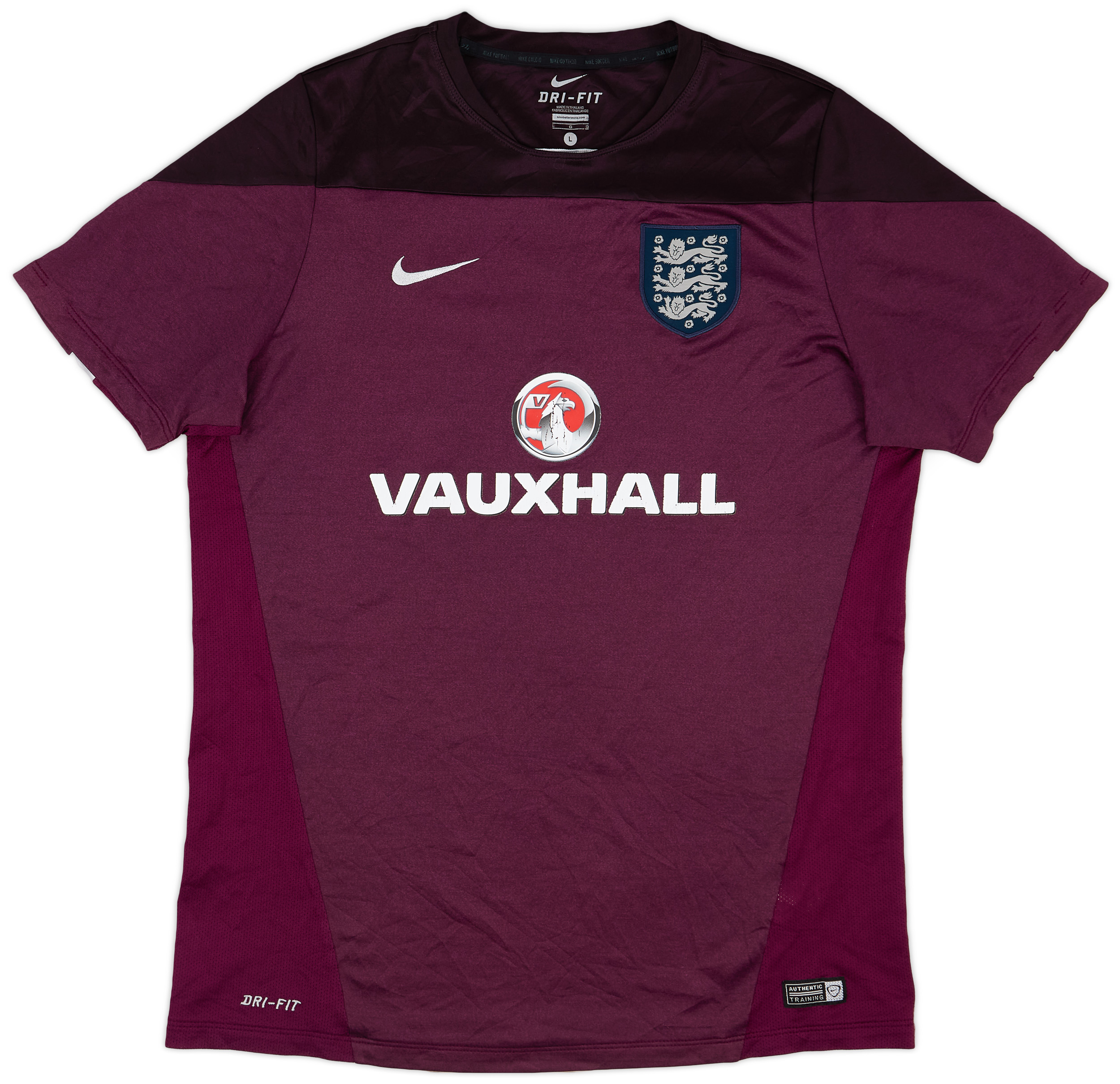 2014-15 England Nike Training Shirt - 6/10 - (L)