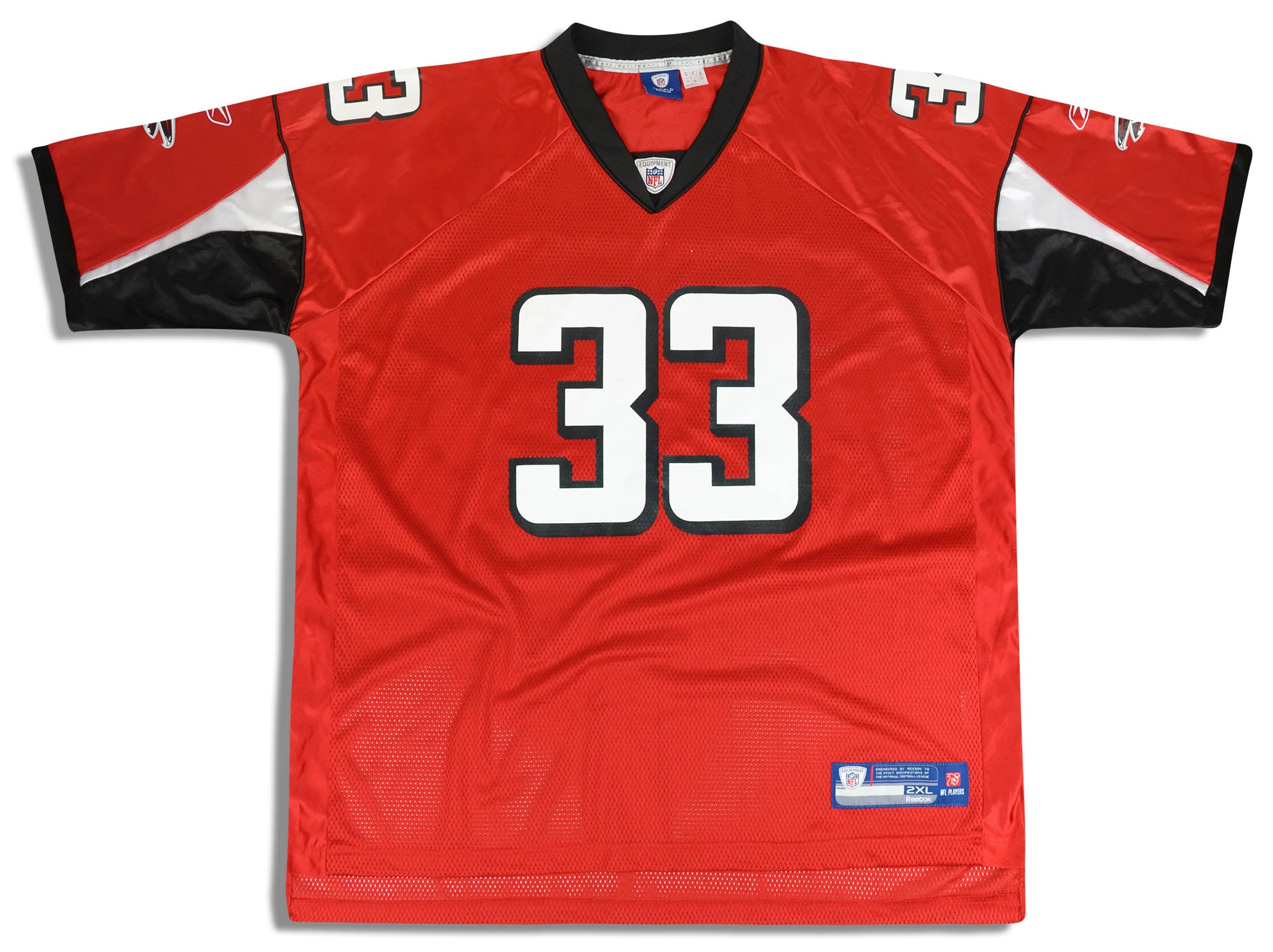 2008-11 Atlanta Falcons Turner #33 Reebok On Field Jersey (Home) XXL