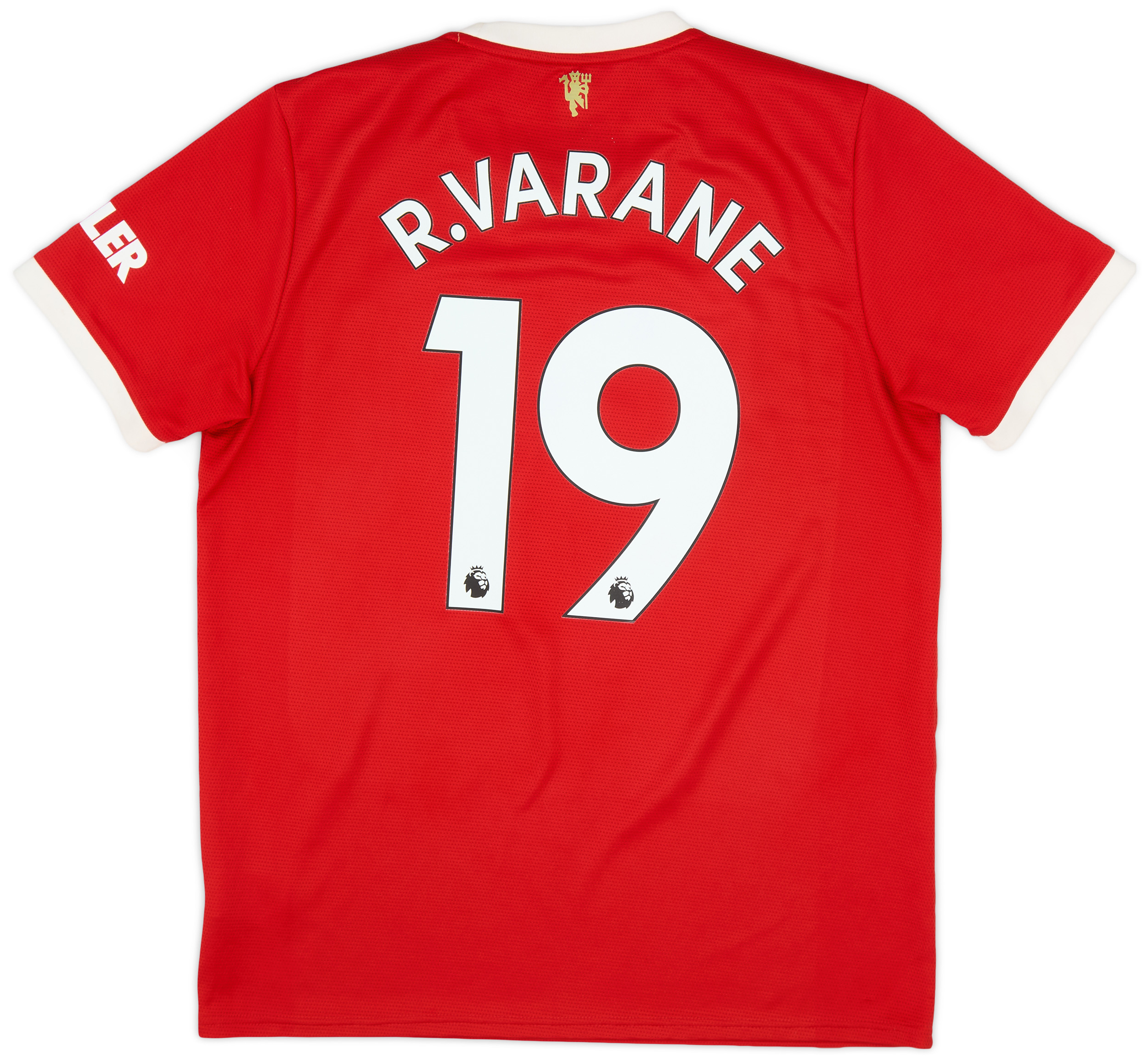 2021-22 Manchester United Home Shirt R.Varane #19 - 8/10 - (L)