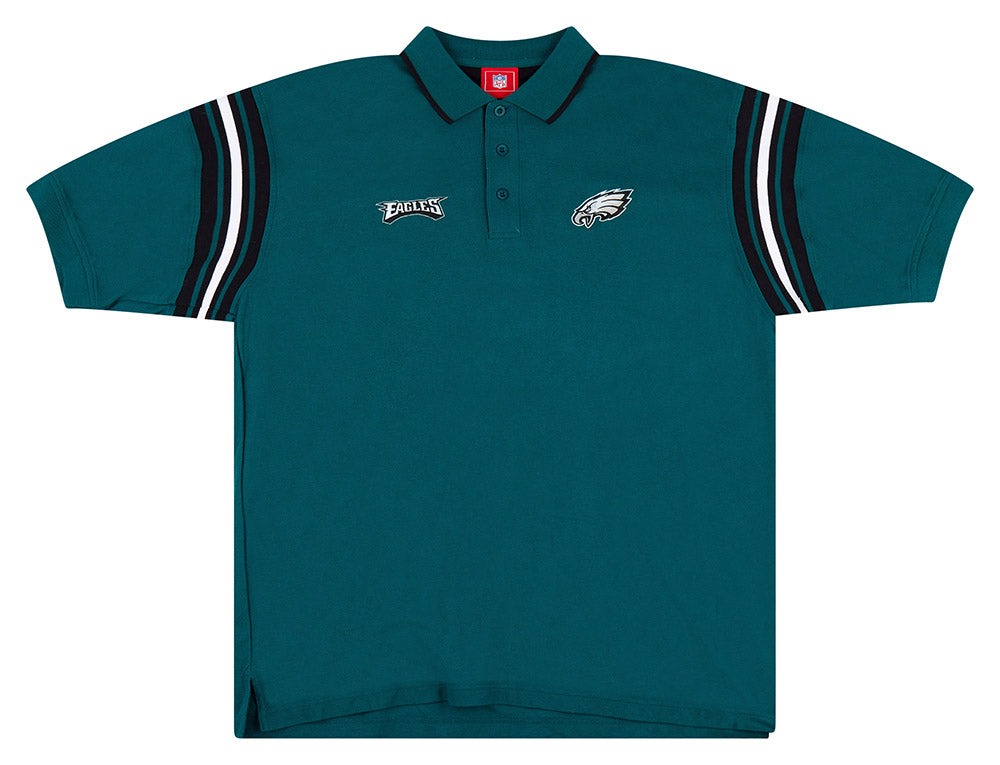 2000s Philadelphia Eagles NFL Polo Shirt XL