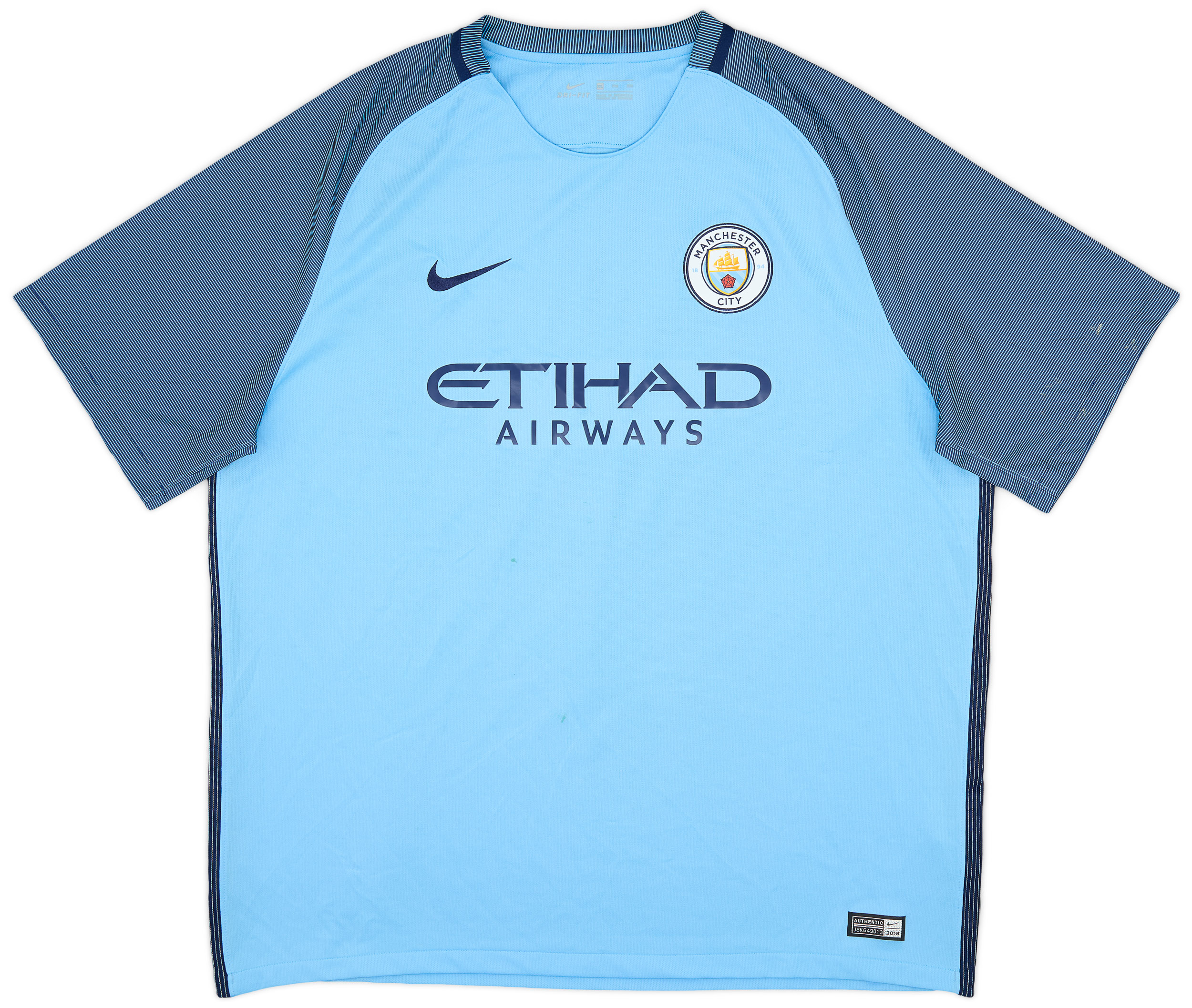 2016-17 Manchester City Home Shirt - 4/10 - (XXL)