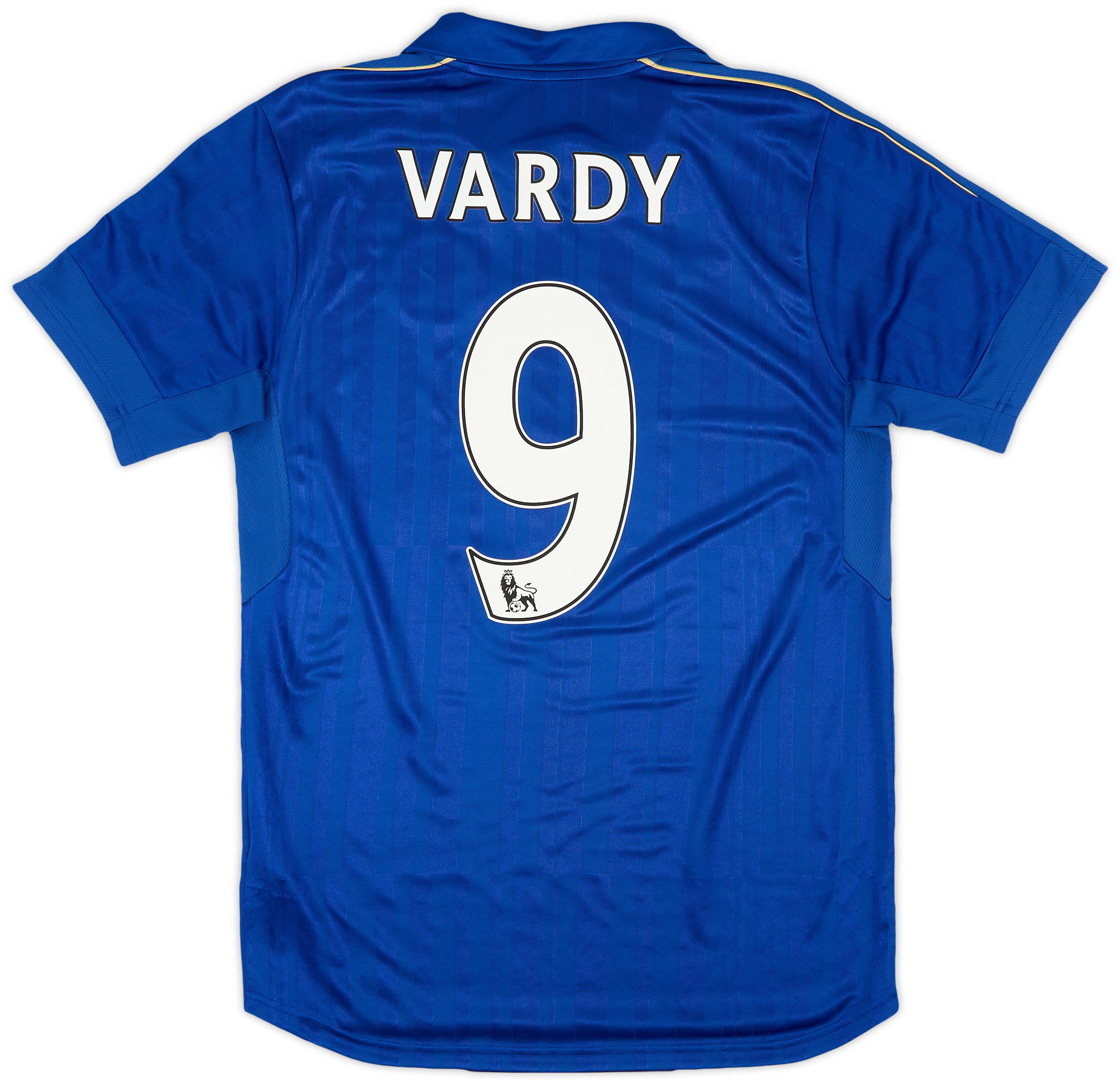 2016-17 Leicester Home Shirt Vardy #9 - 9/10 - (M)