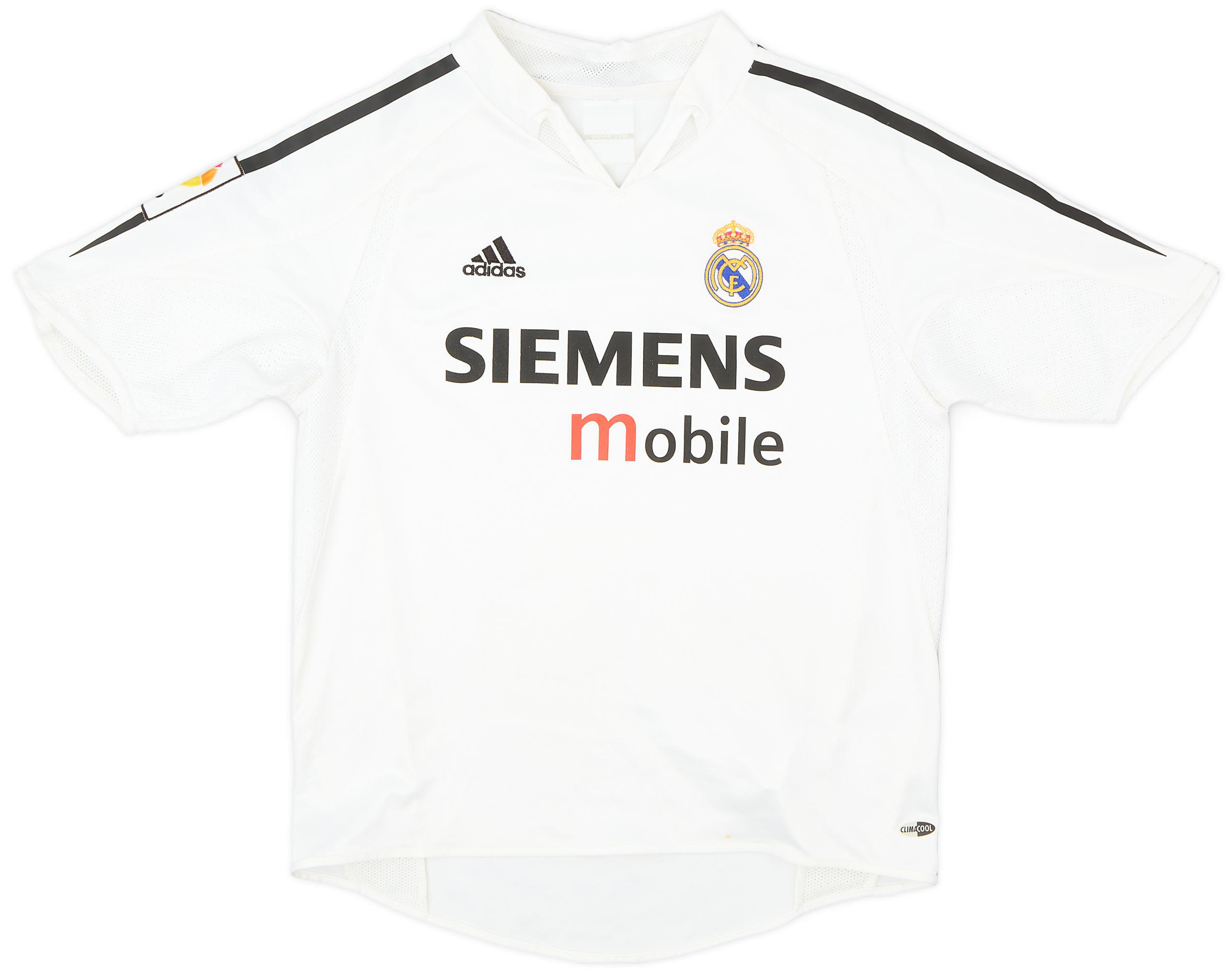 2004-05 Real Madrid Home Shirt - 8/10 - (L.Boys)