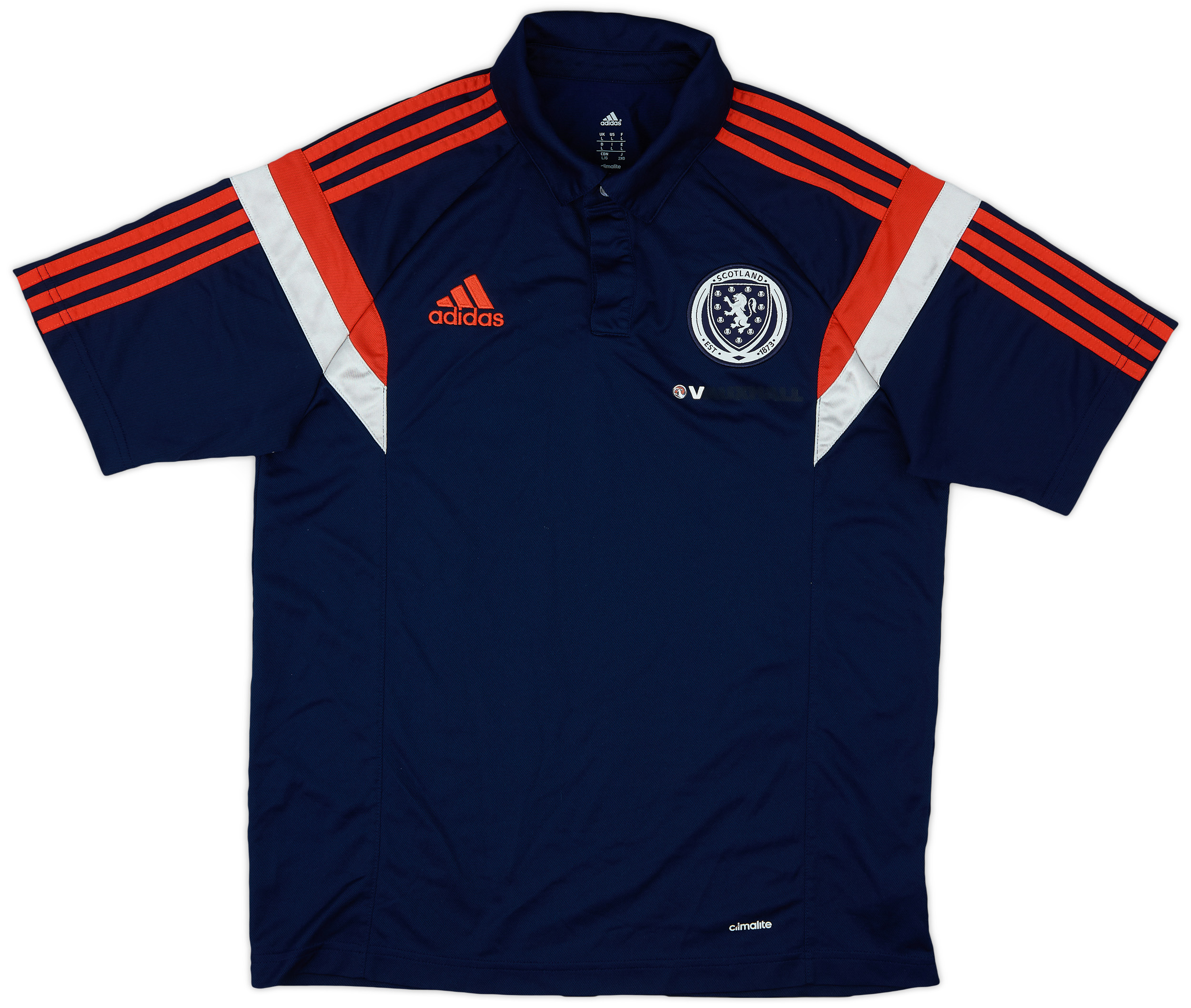 2014-15 Scotland adidas Polo Shirt - 4/10 - (L)
