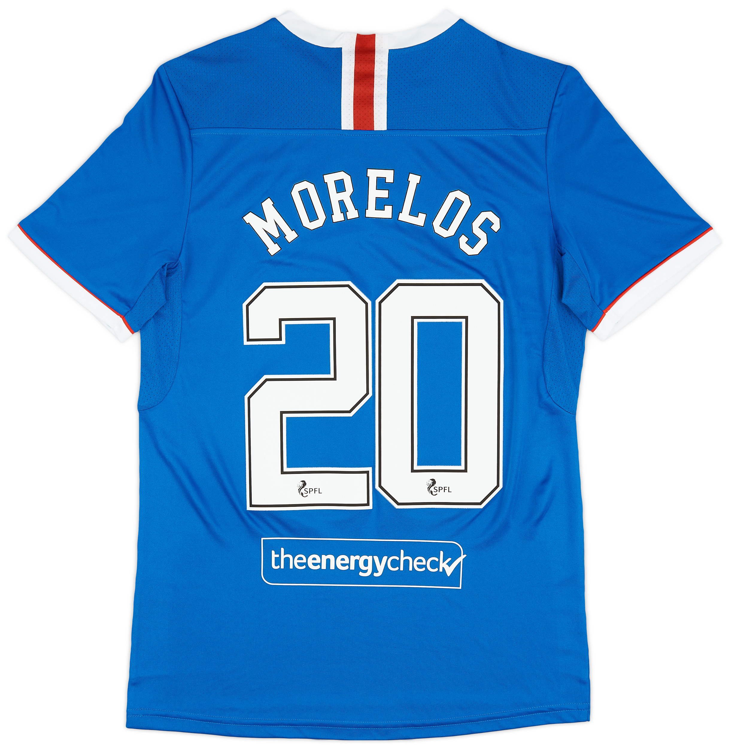 2020-21 Rangers Special Edition 'Champions 55 20/21' Home Shirt Morelos ...