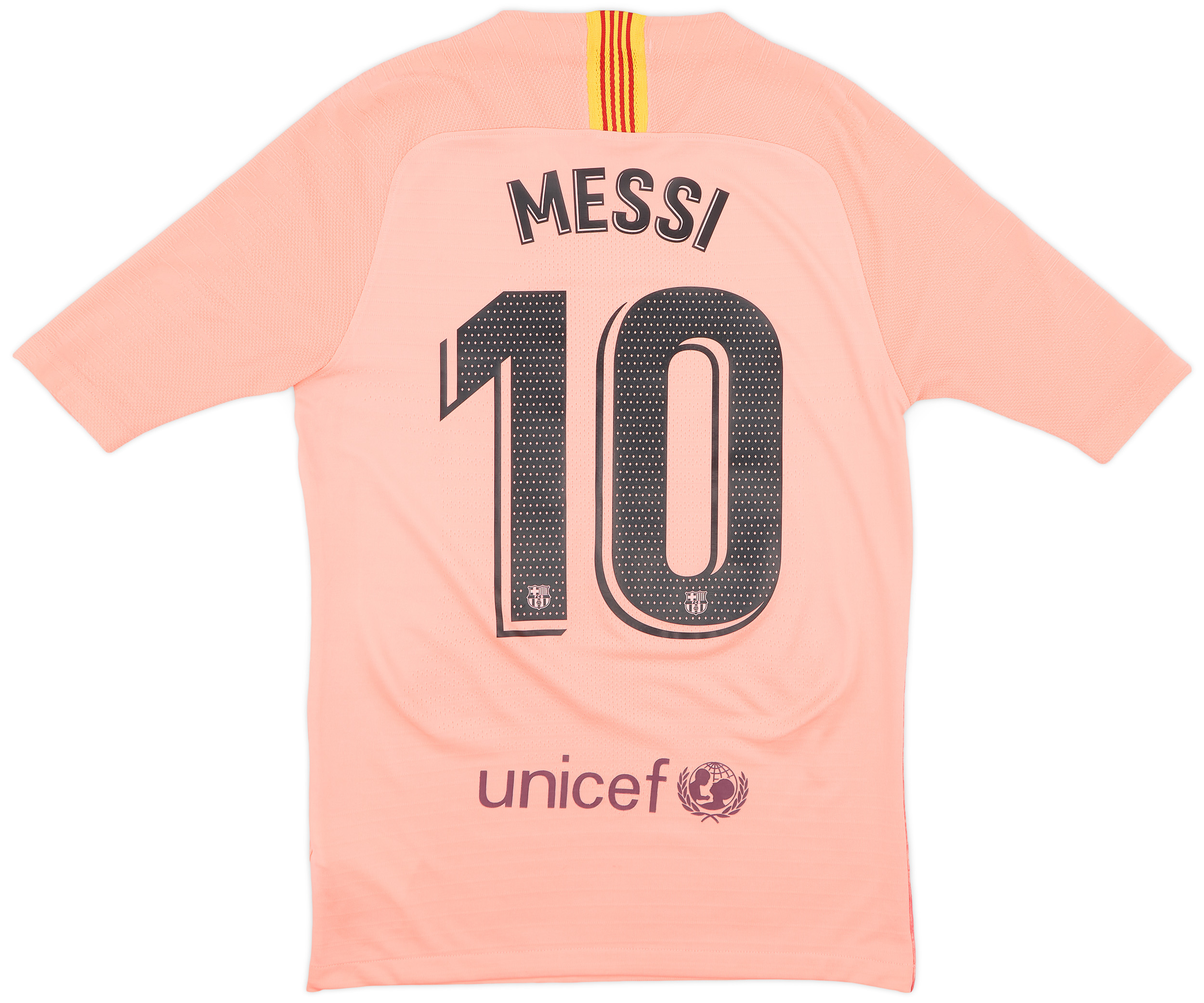 2018-19 Barcelona Authentic Third Shirt Messi #10 - 7/10 - (M)