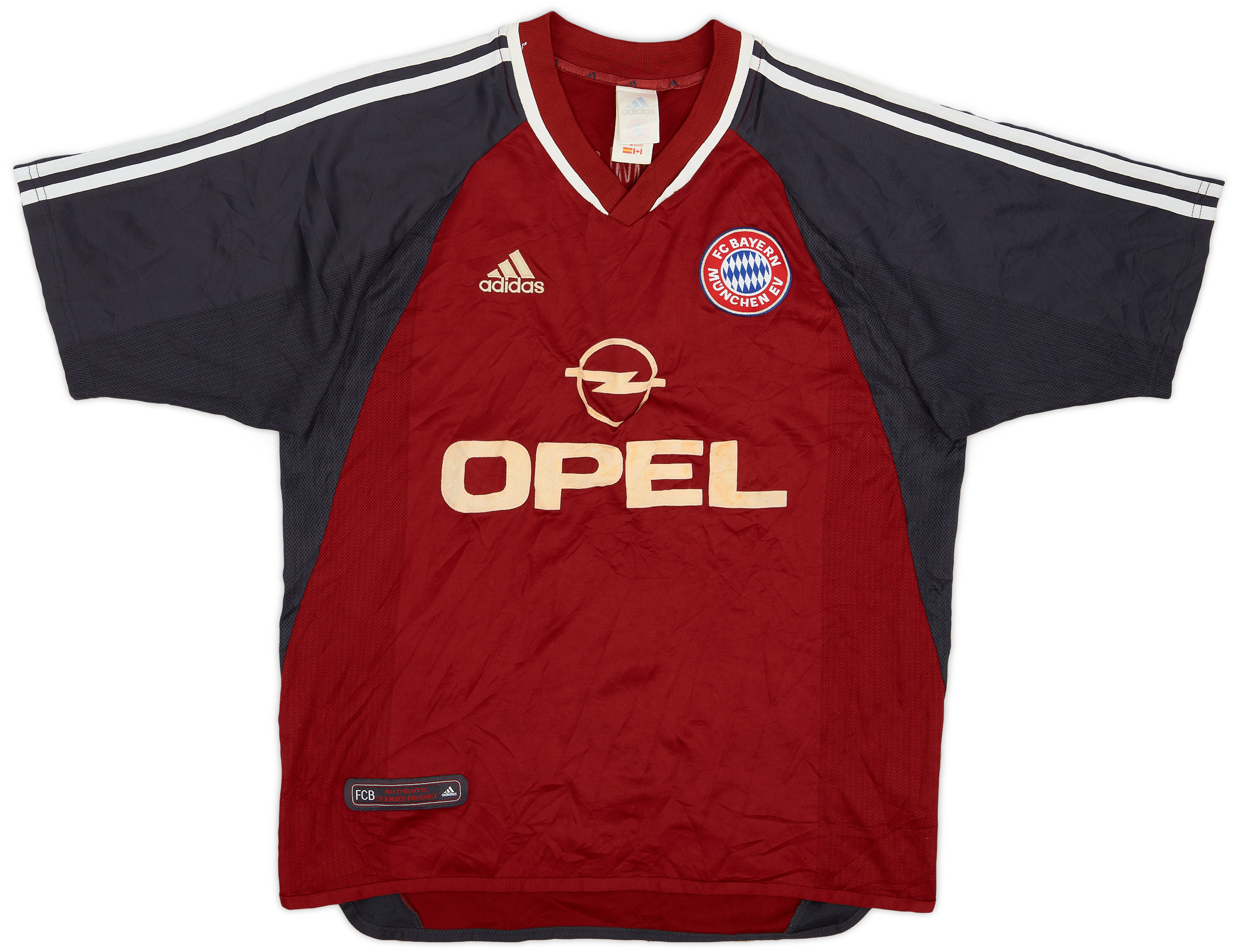 2001-02 Bayern Munich Home Shirt - 4/10 - (M)