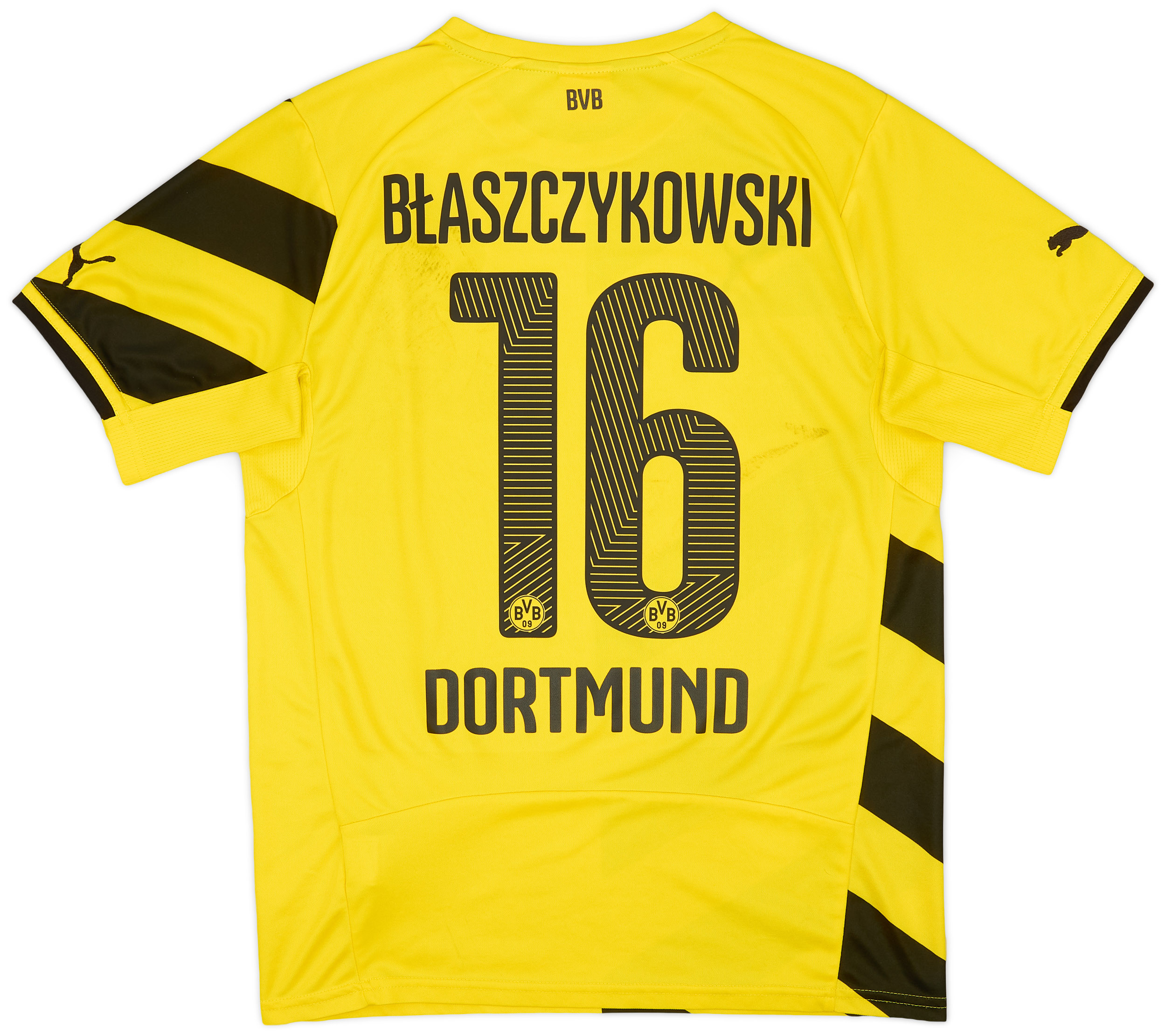 2014-15 Borussia Dortmund Home Shirt Blaszczykowski #16 - 6/10 - (M)