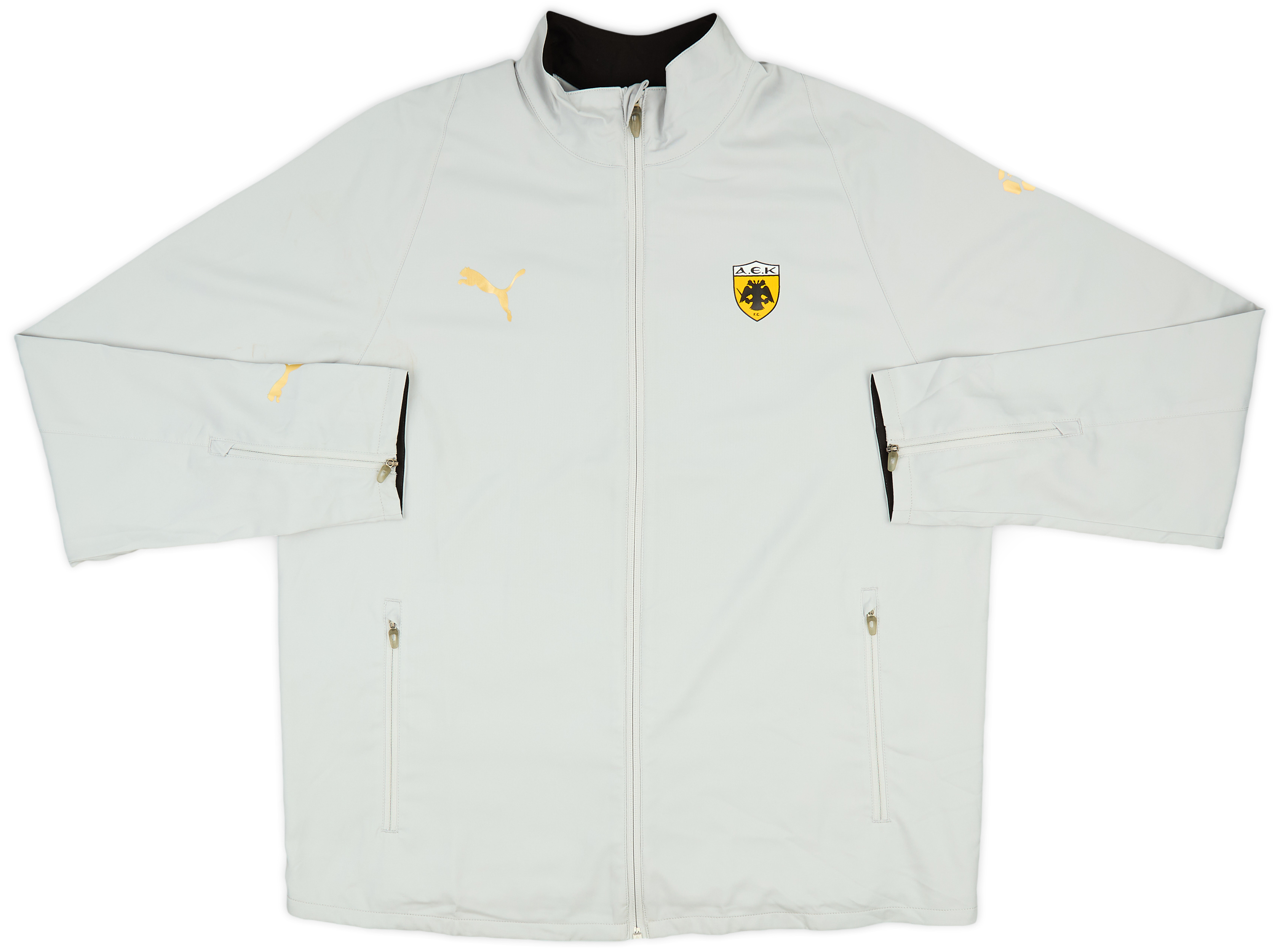 2010-11 AEK Athens Puma Woven Jacket (L)