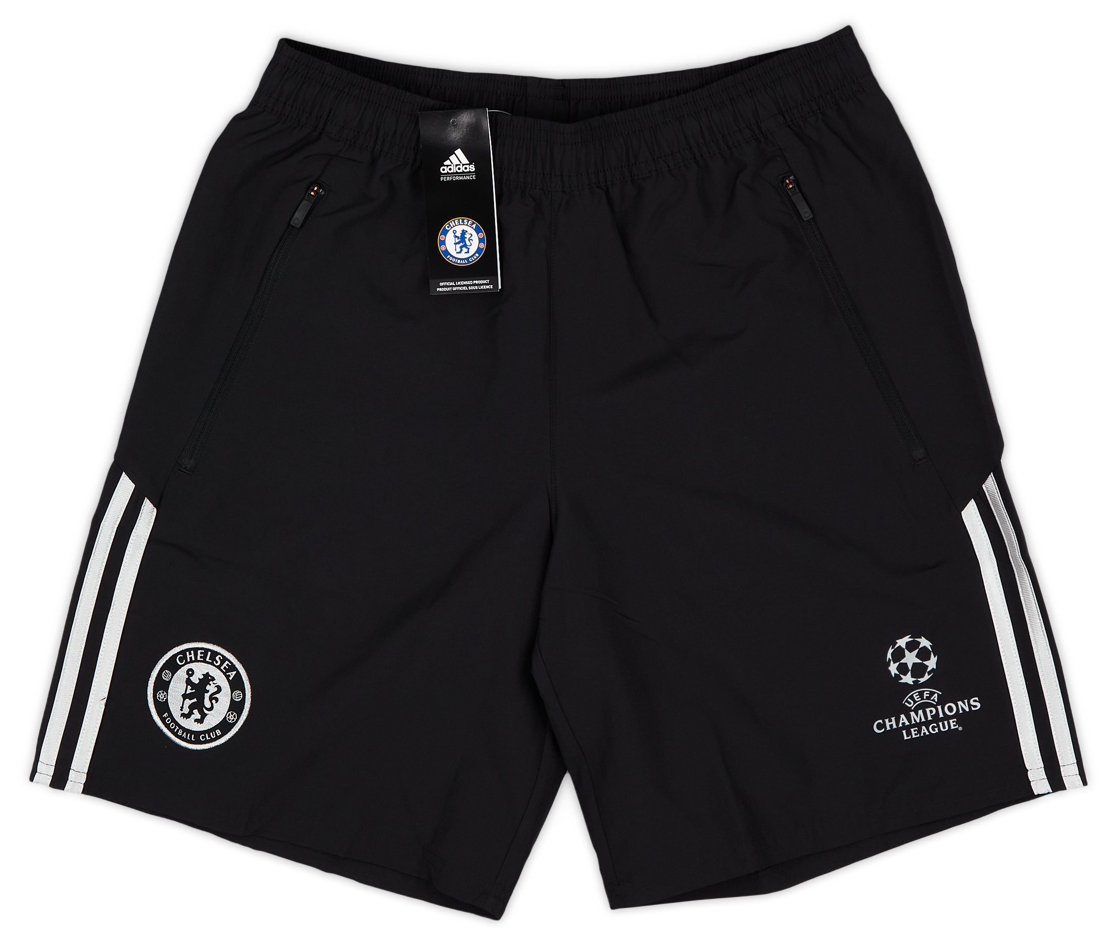 2013-14 Chelsea adidas UCL Training Shorts - NEW - (S)