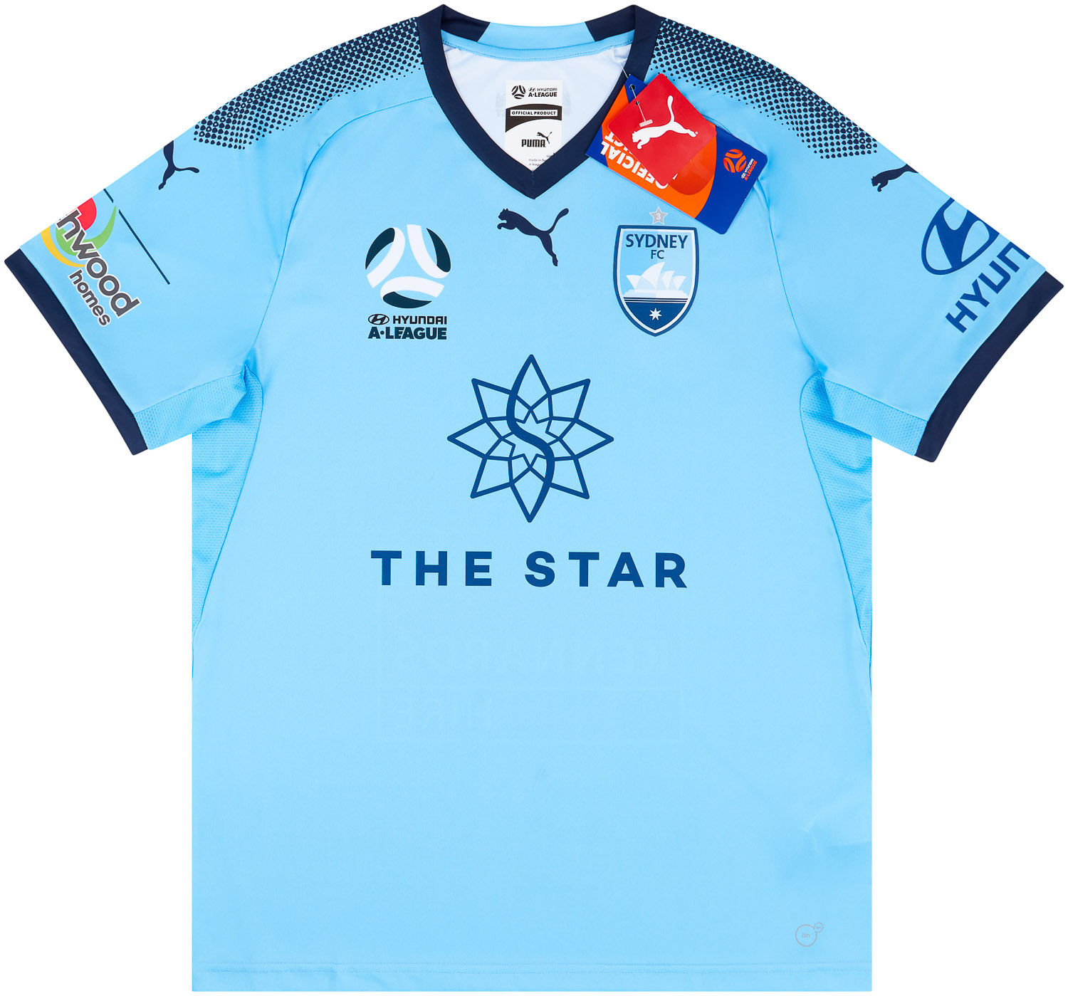 2018-19 Sydney FC Home Shirt - NEW