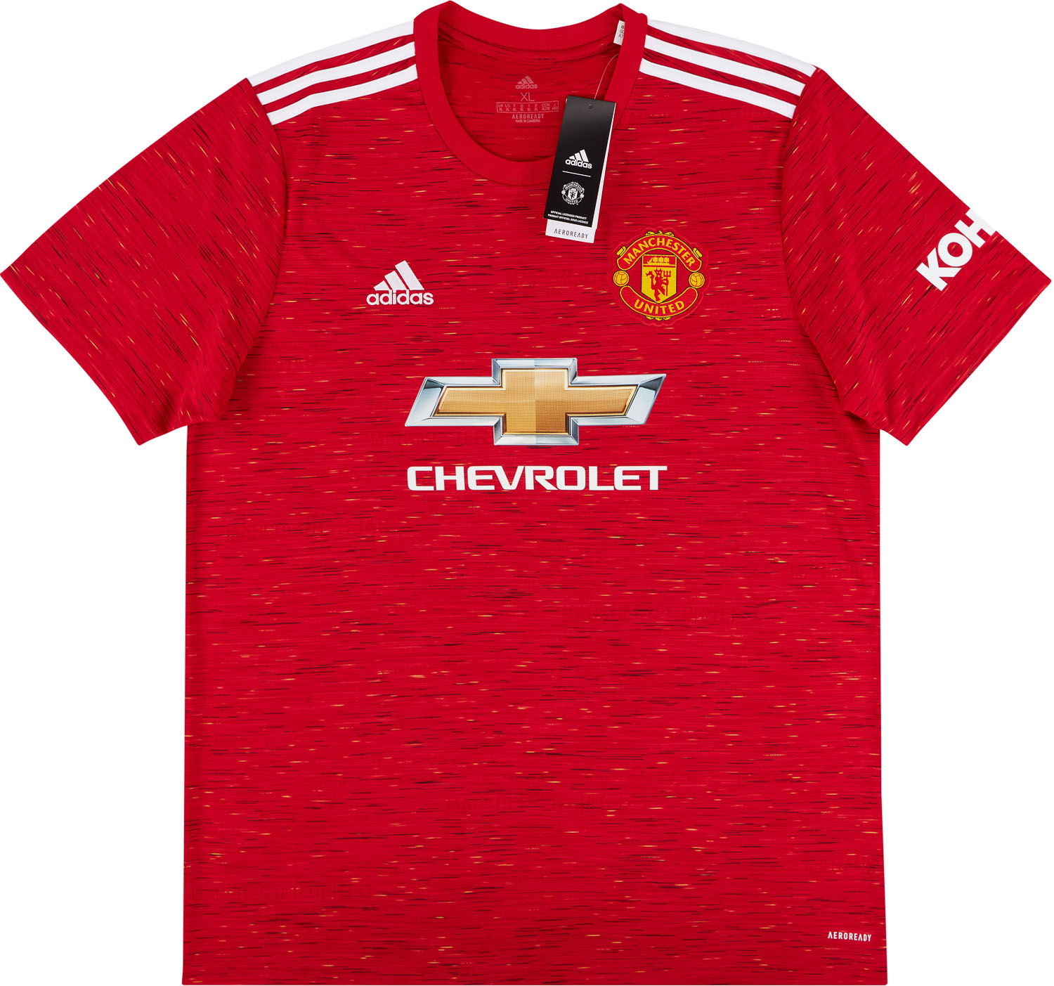 2020-21 Manchester United Home Shirt - (M)