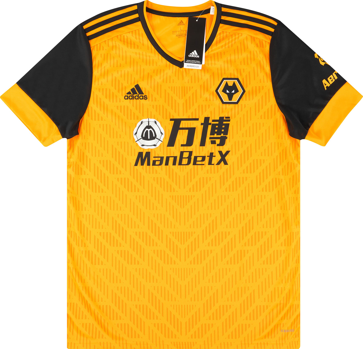 2020-21 Wolves Home Shirt - NEW