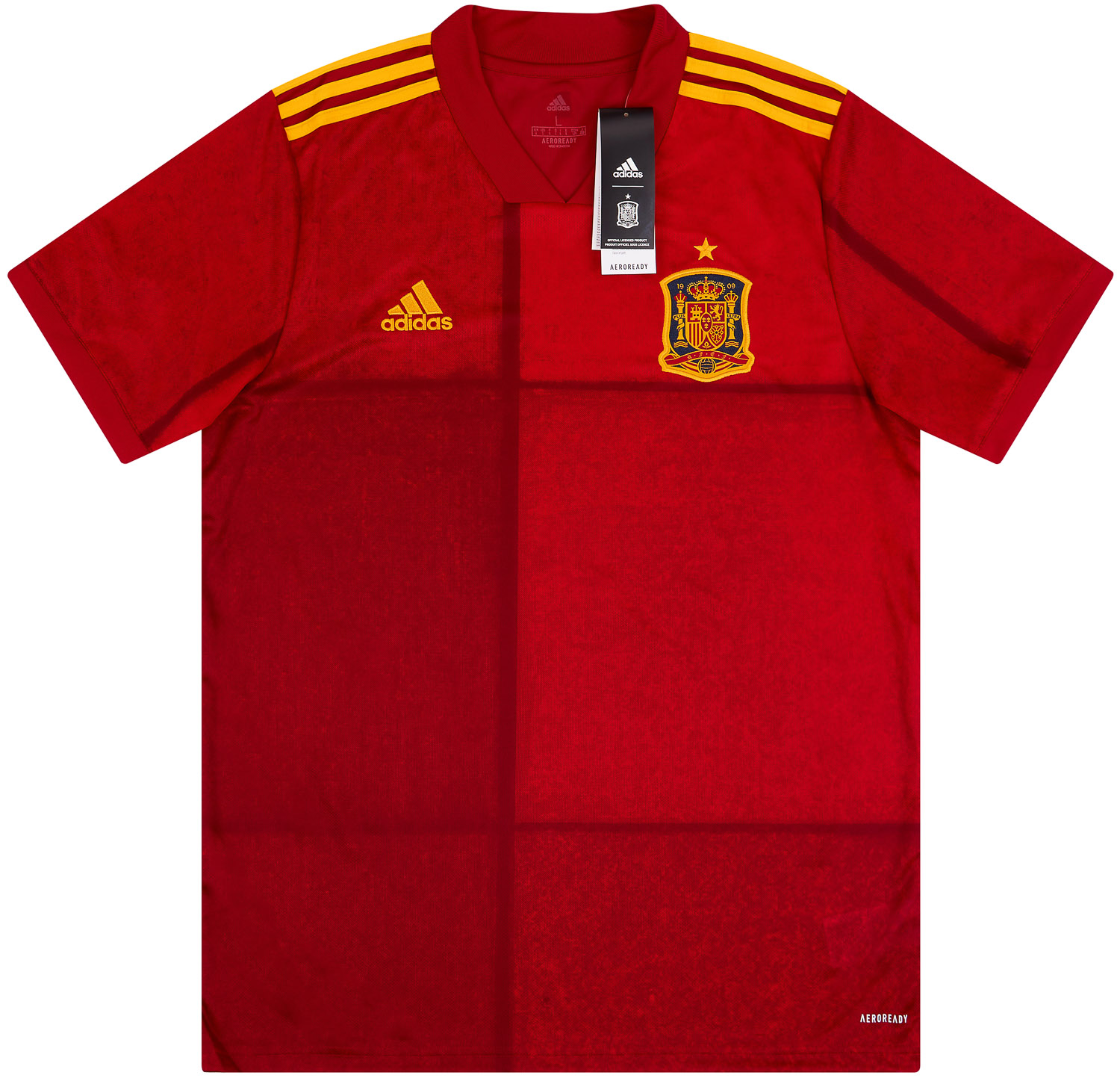2020-21 Spain Home Shirt - NEW