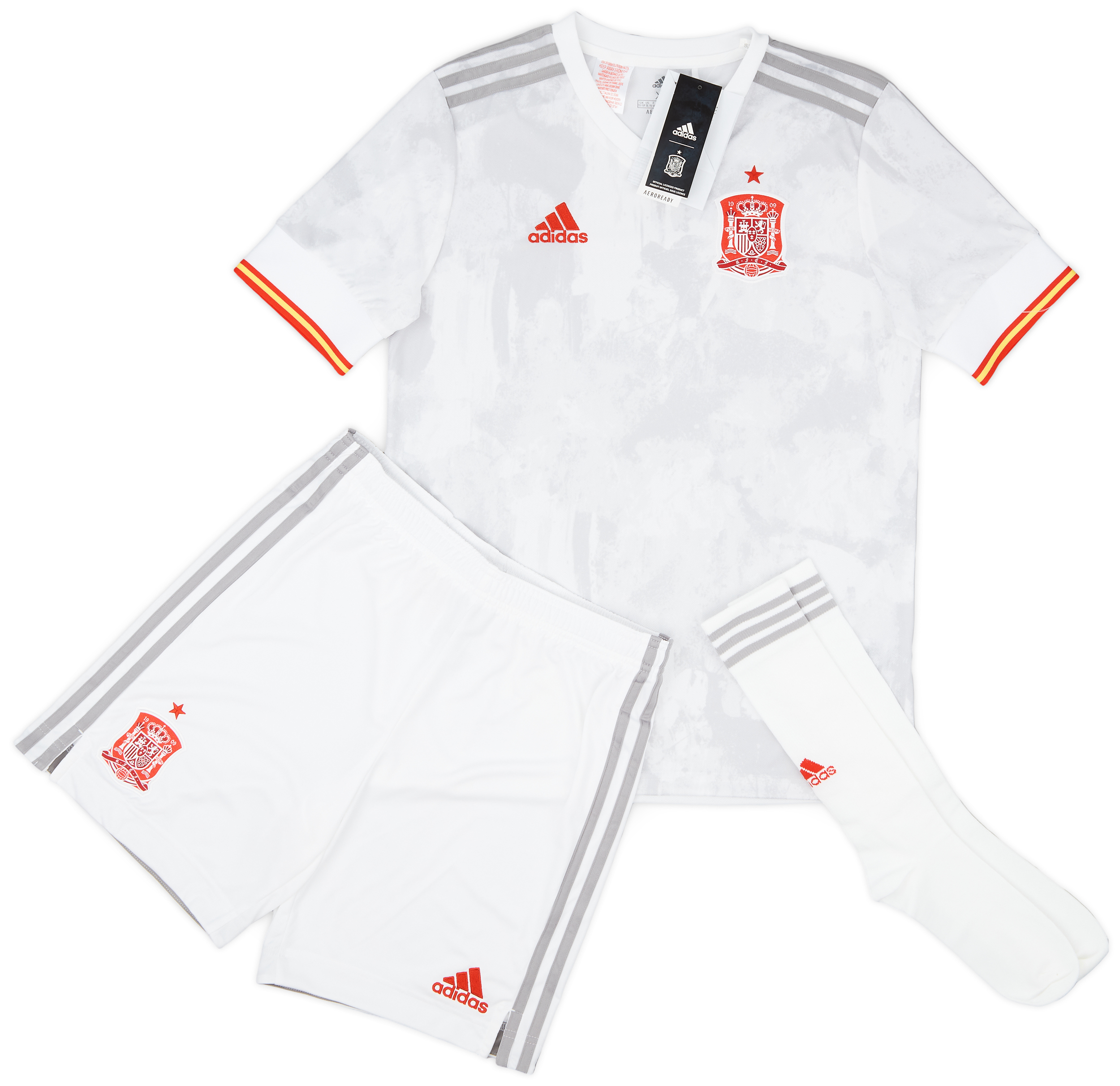 2020-21 Spain Away Full Kit - (KIDS)
