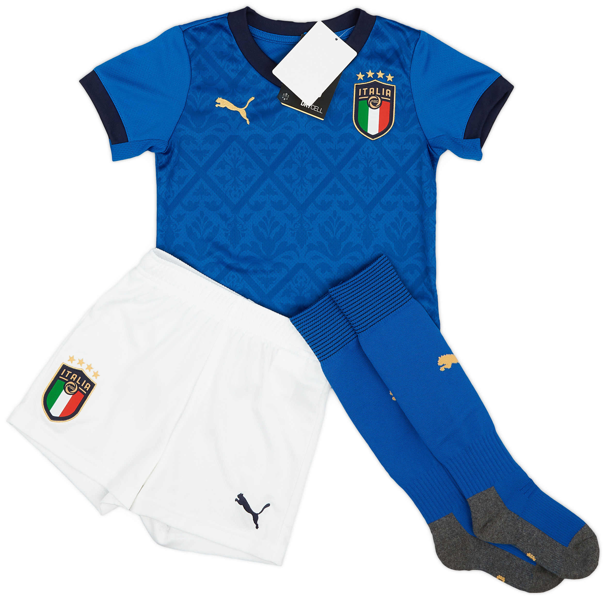 2020-21 Italy Home Shirt & Shorts Kit (3-4 Years)