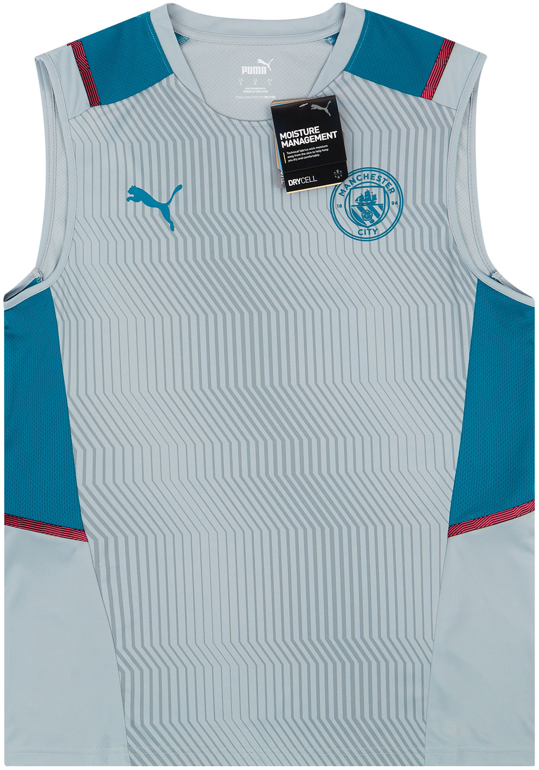 2021-22 Manchester City Puma Training Vest - NEW