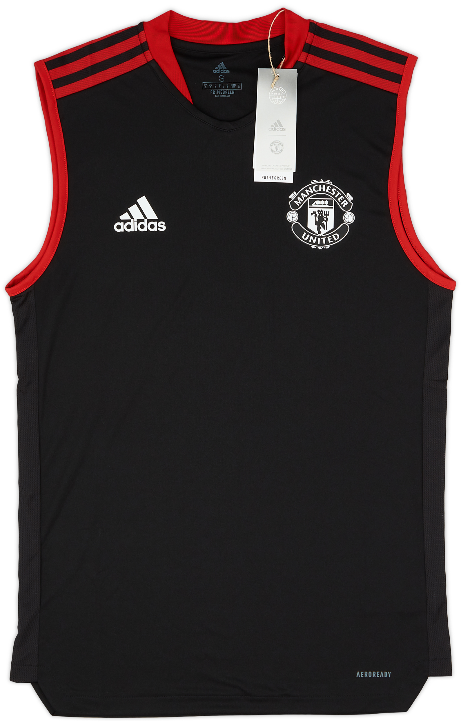 2021-22 Manchester United adidas Training Vest (S)