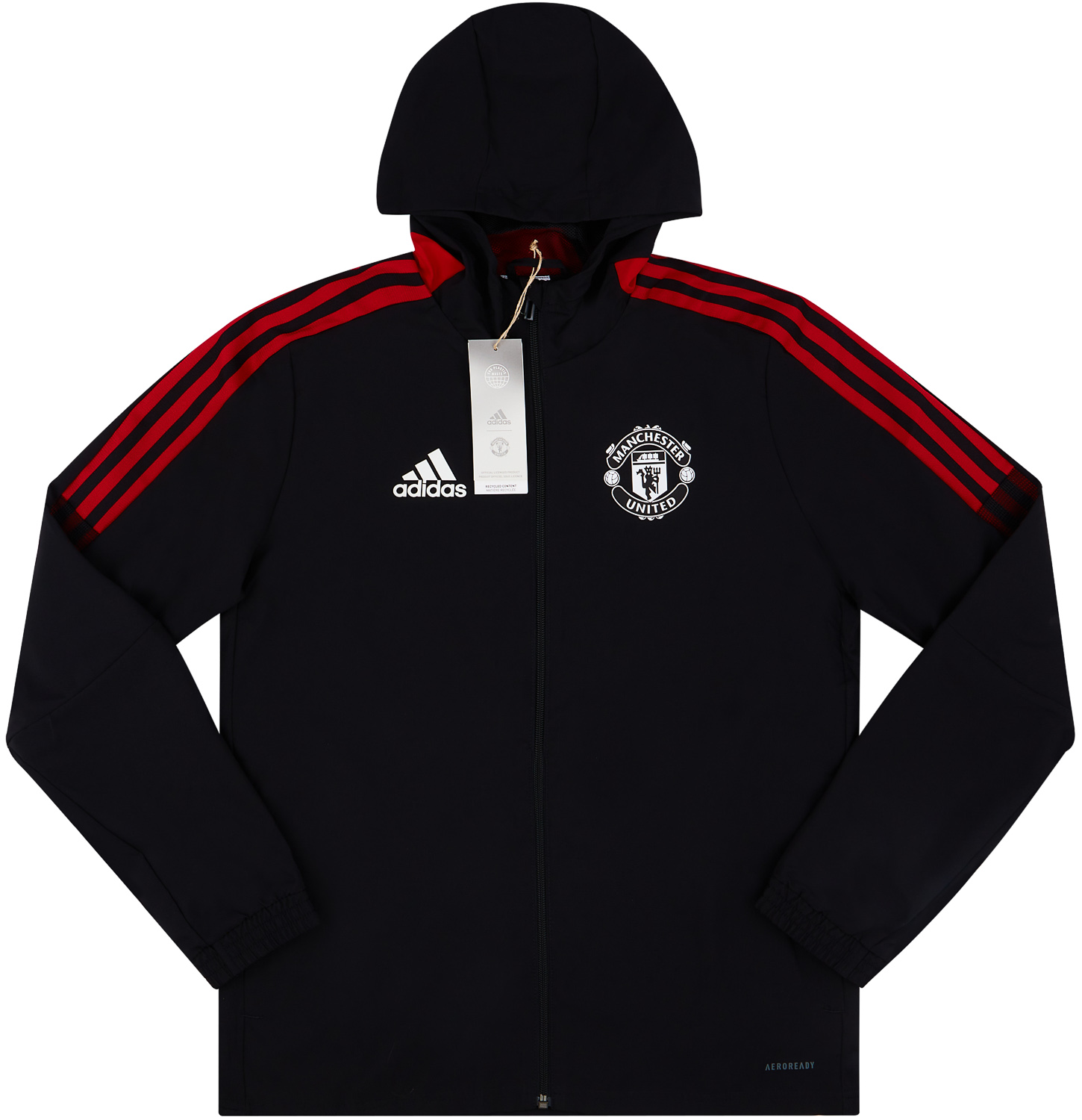 2021-22 Manchester United adidas Pre-Match Jacket - NEW - (KIDS)