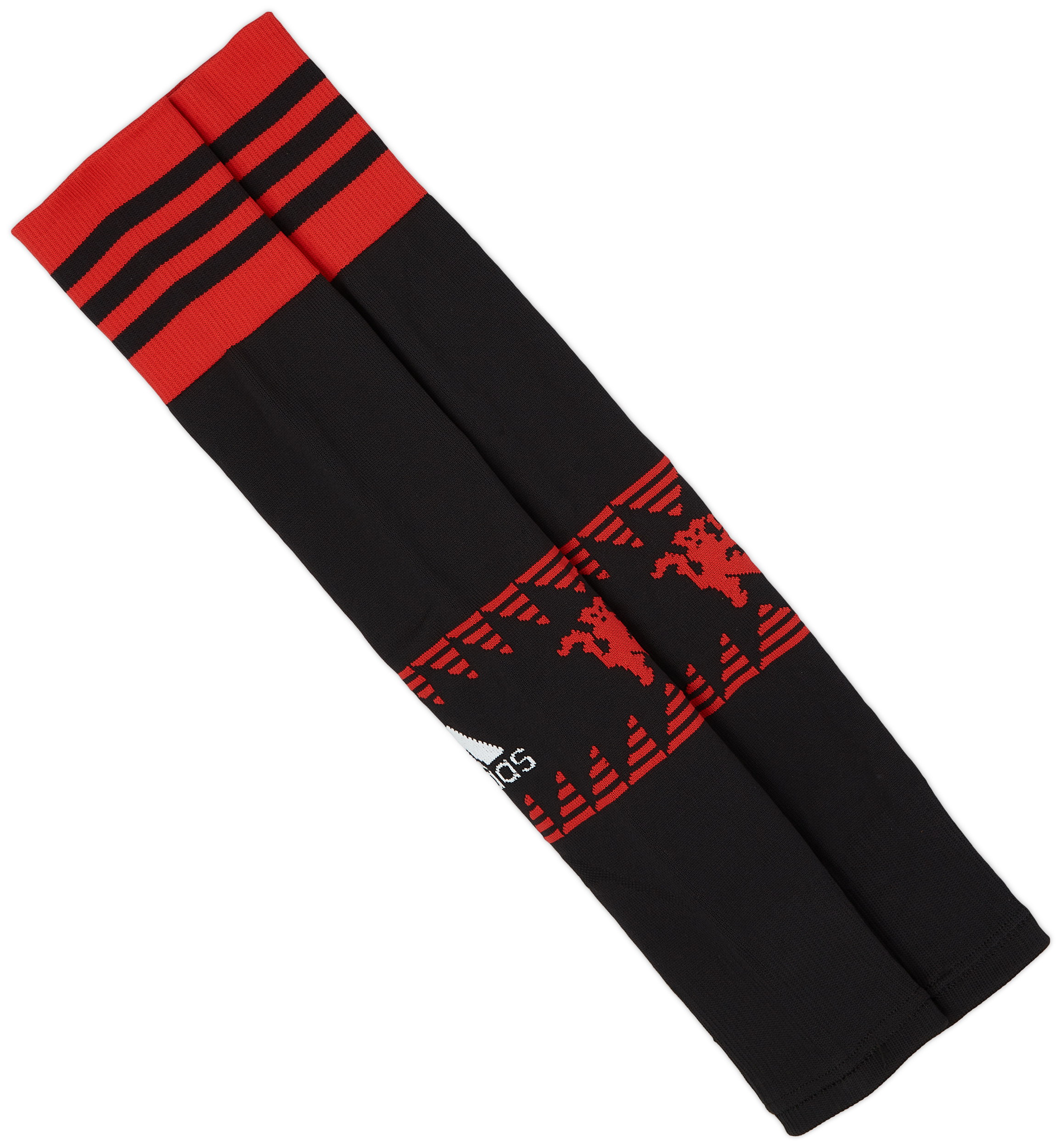 2022-23 Manchester United Player Issue Home Footless Socks (M)