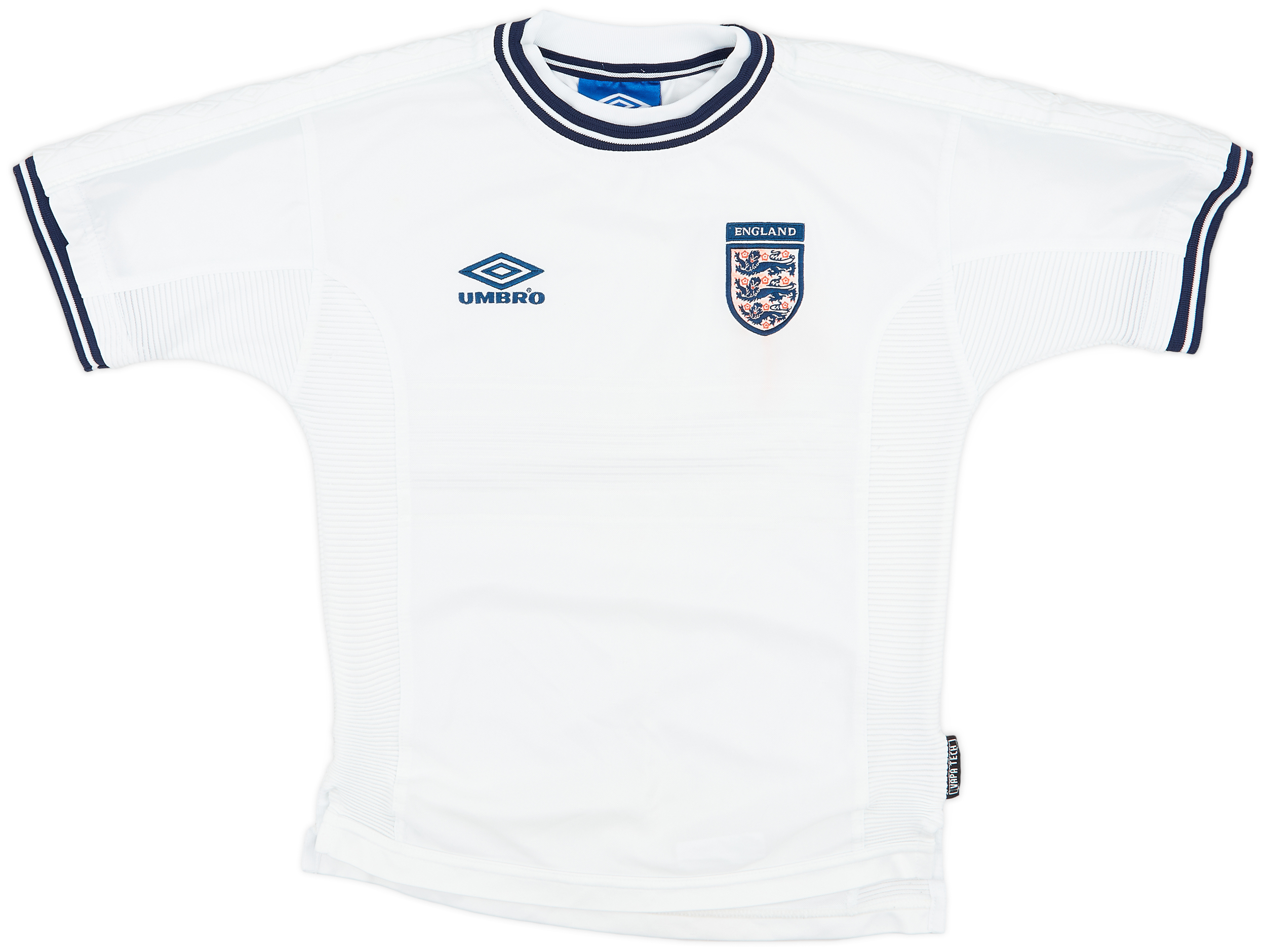 1999-01 England Home Shirt - 8/10 - (M.Boys)