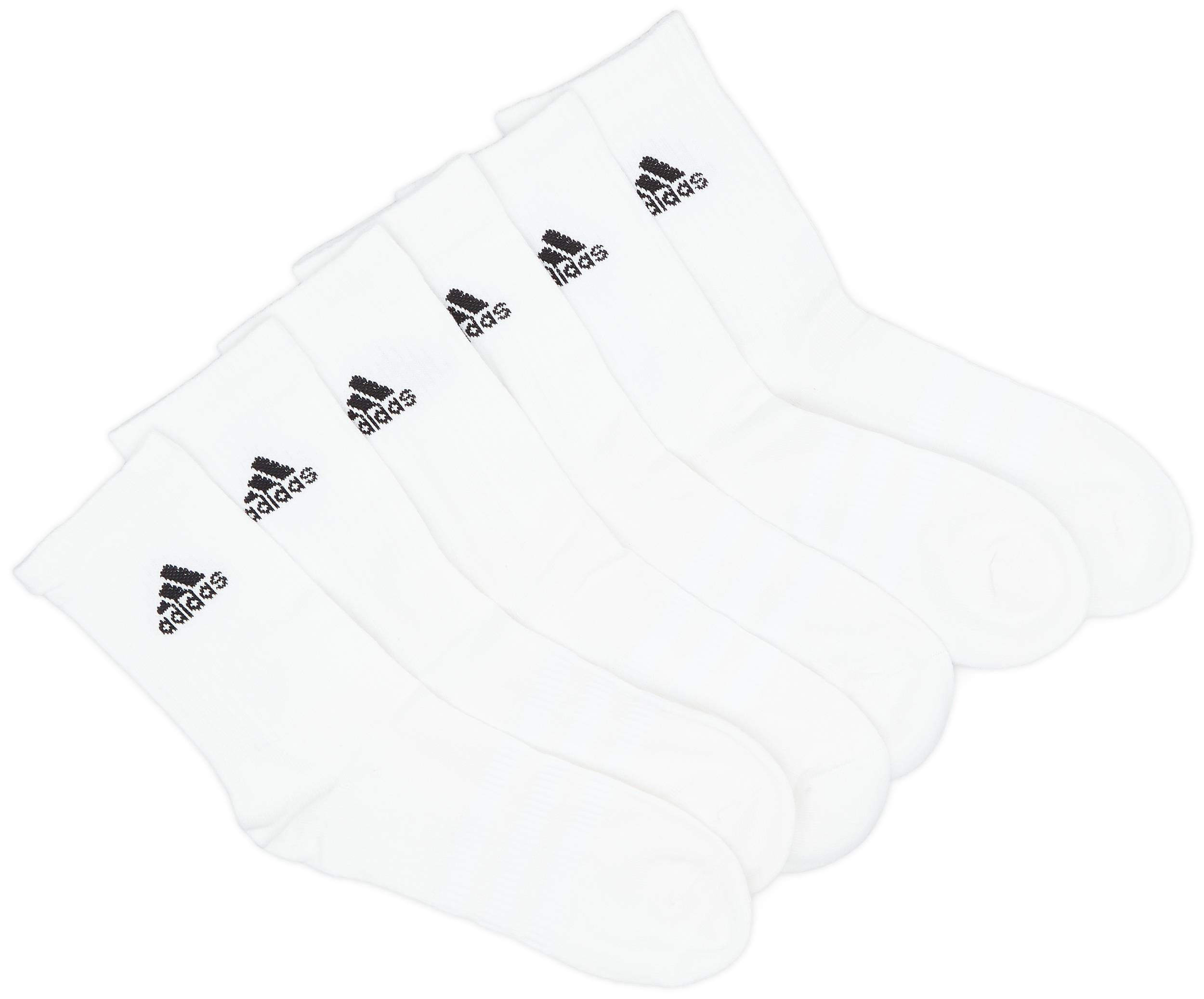 2021-22 adidas Cushioned Crew Socks - Pack of 3 Pairs (XS)
