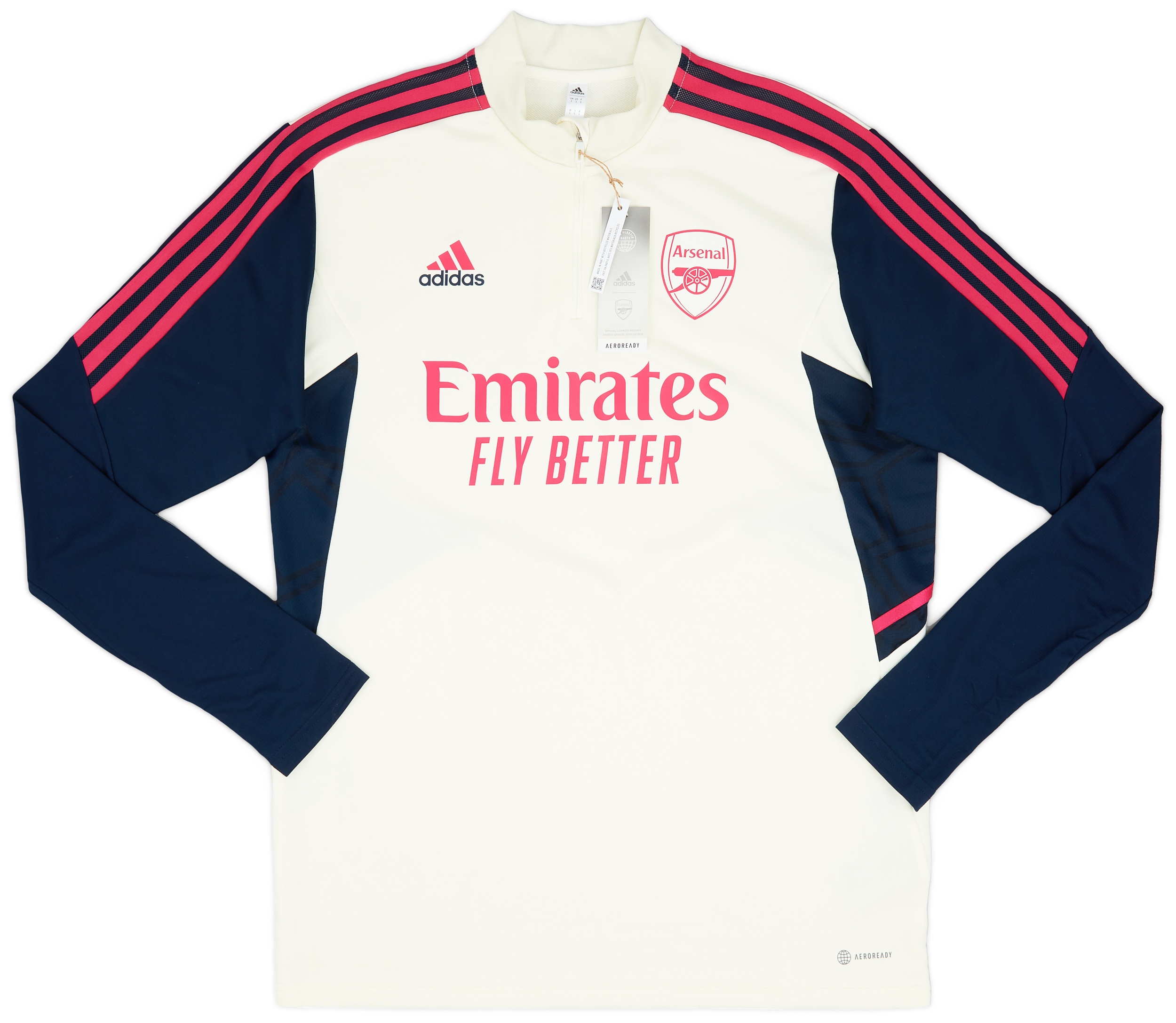 2022-23 Arsenal adidas 1/4 Zip Training Top