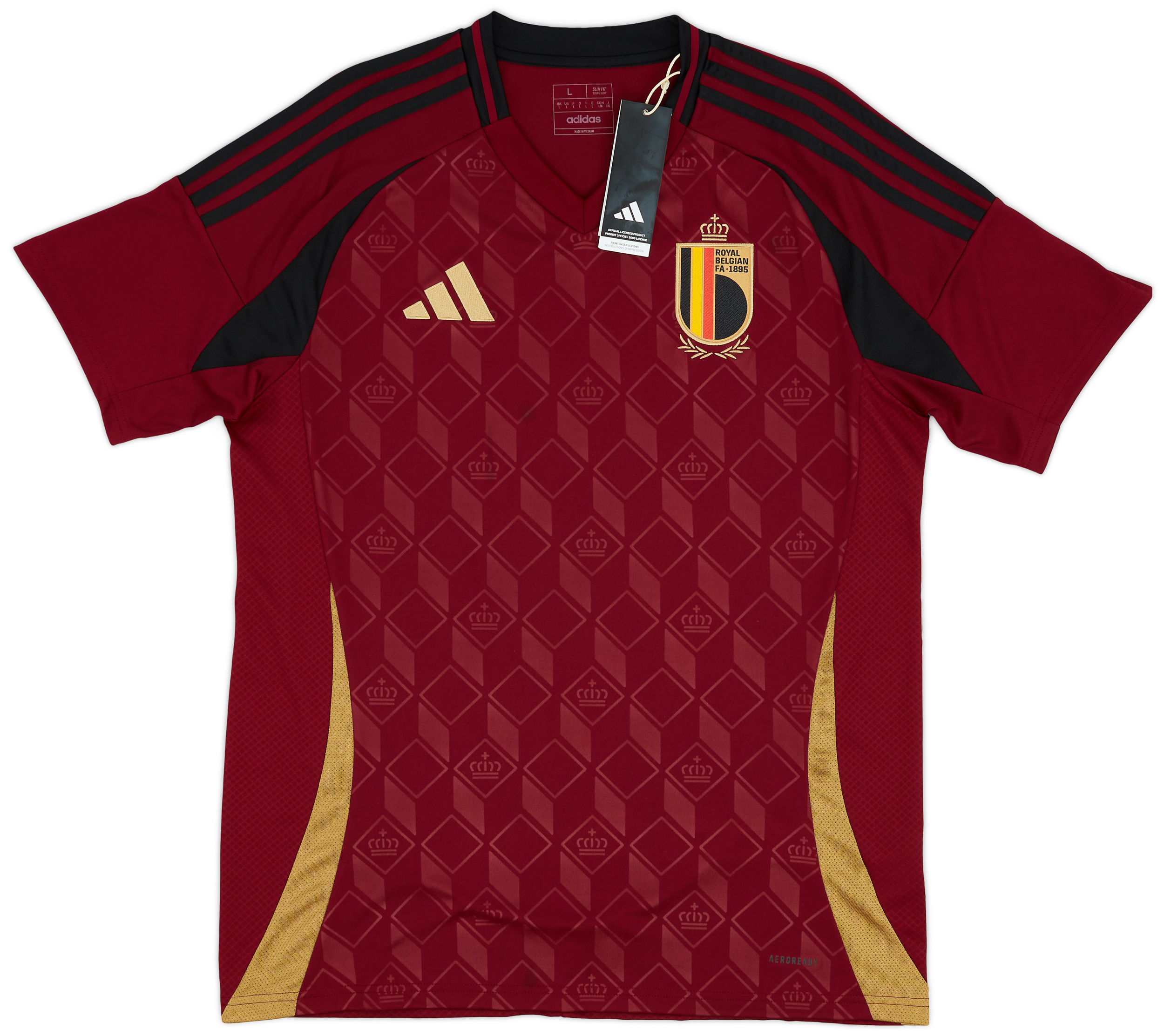 2024-25 Belgium Home Shirt