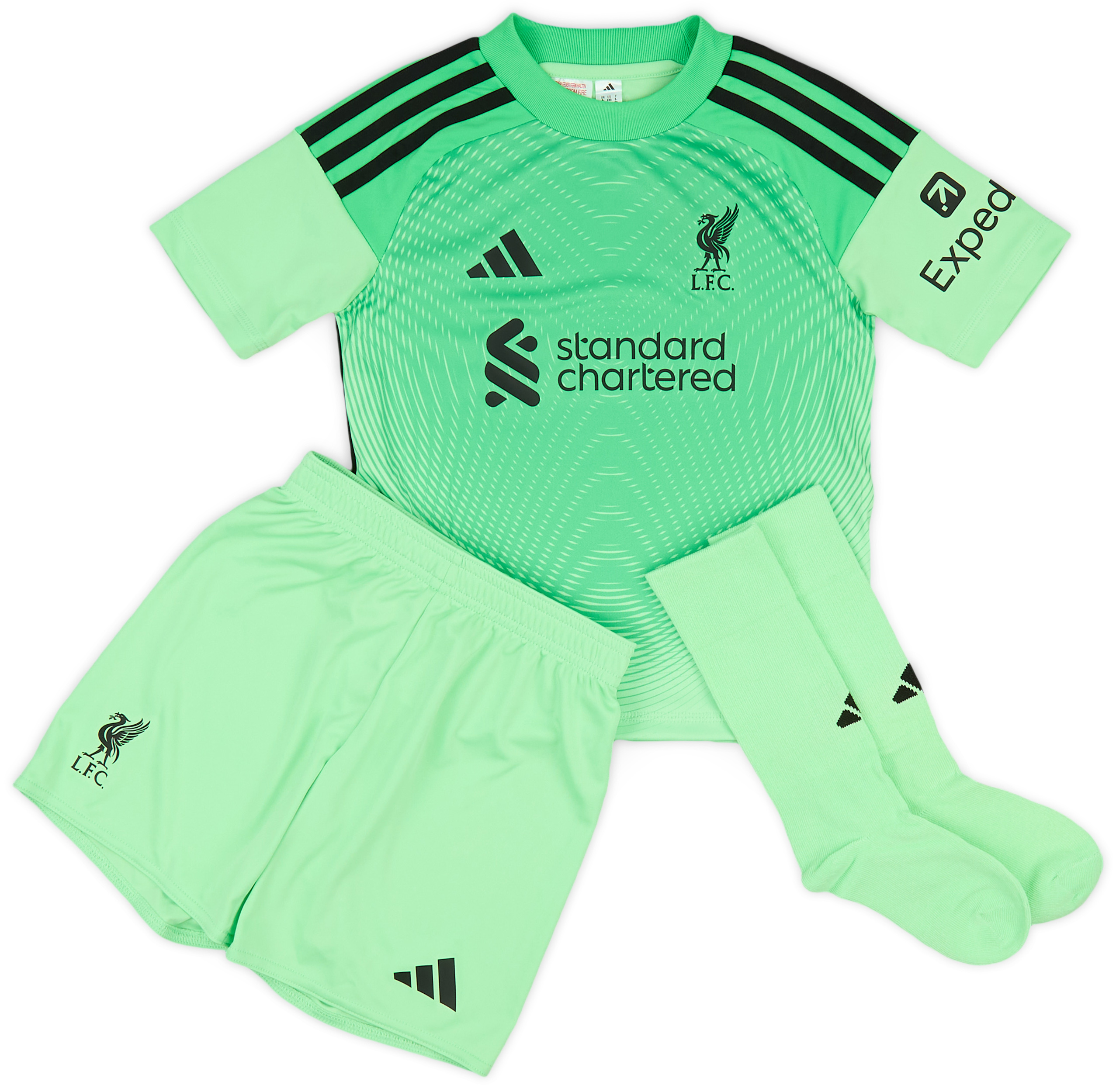 2025-26 Liverpool GK Home Full Kit (Little Kids)