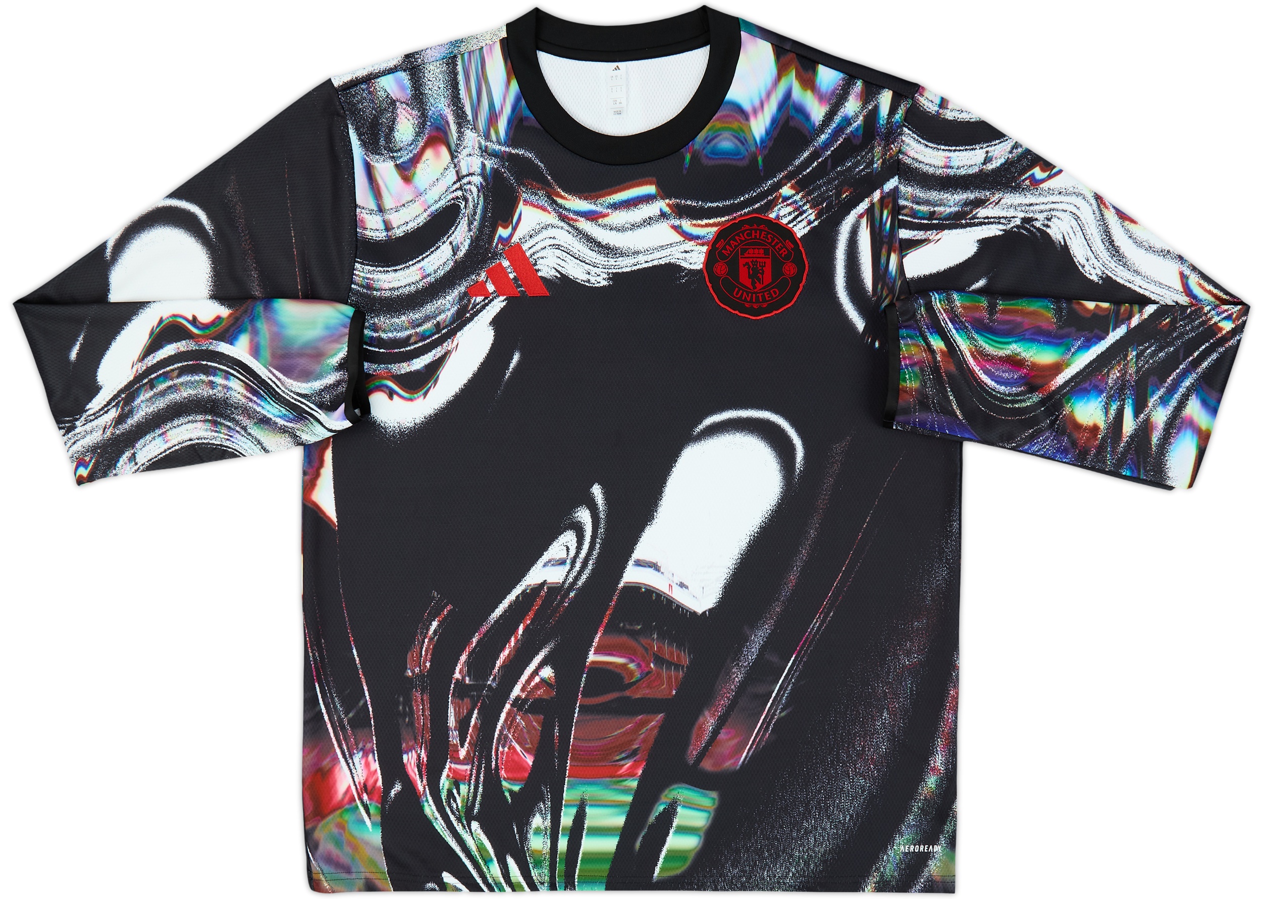 2025-26 Manchester United adidas Pre-Match Warm Top