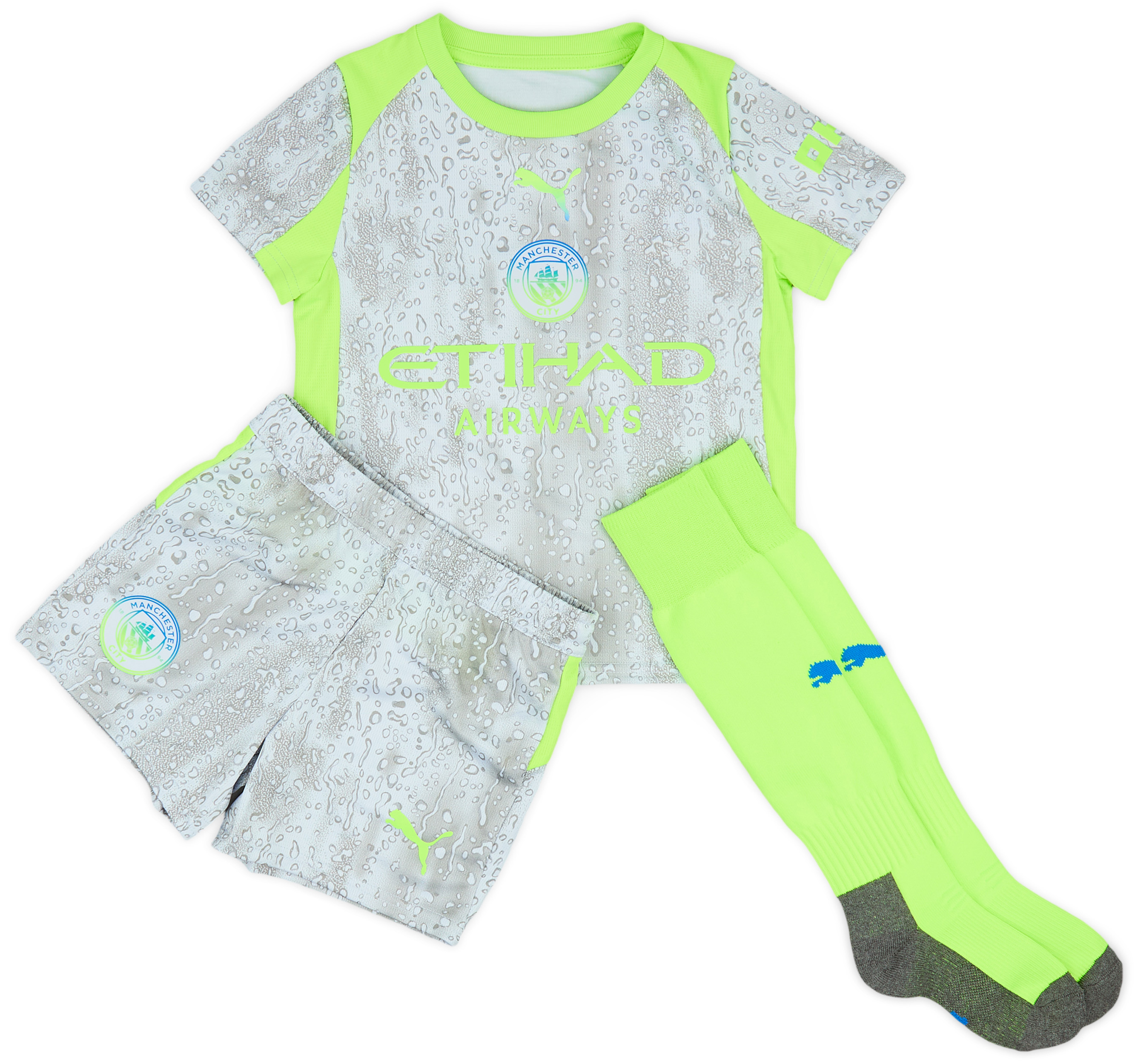 2025-26 Manchester City Third Full Kit (Little Kids)