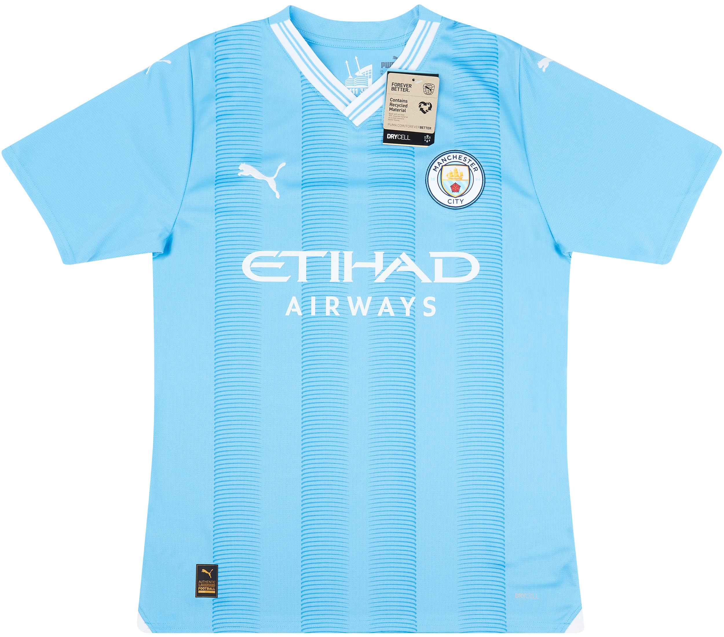 2023-24 Manchester City Home Shirt (XS)