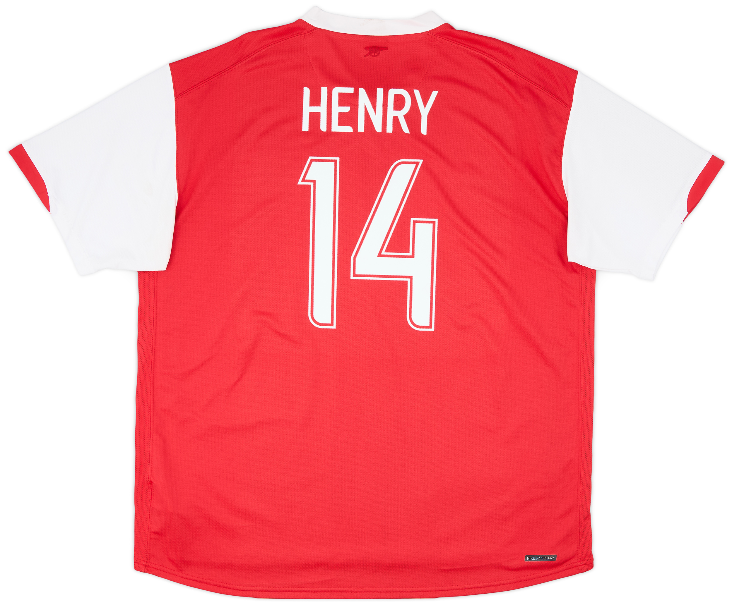 2006-08 Arsenal Home Shirt Henry #14 - 5/10 - (XXL)