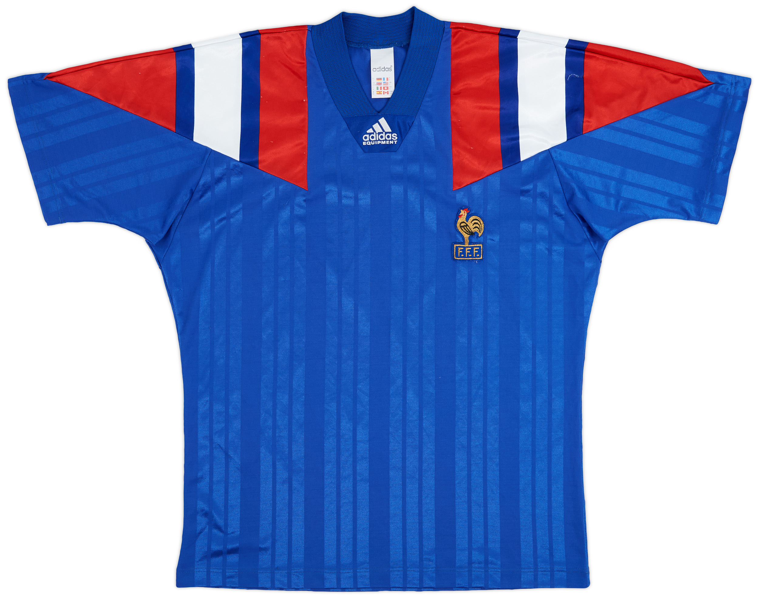 1992-94 France Home Shirt - 9/10 - (L)