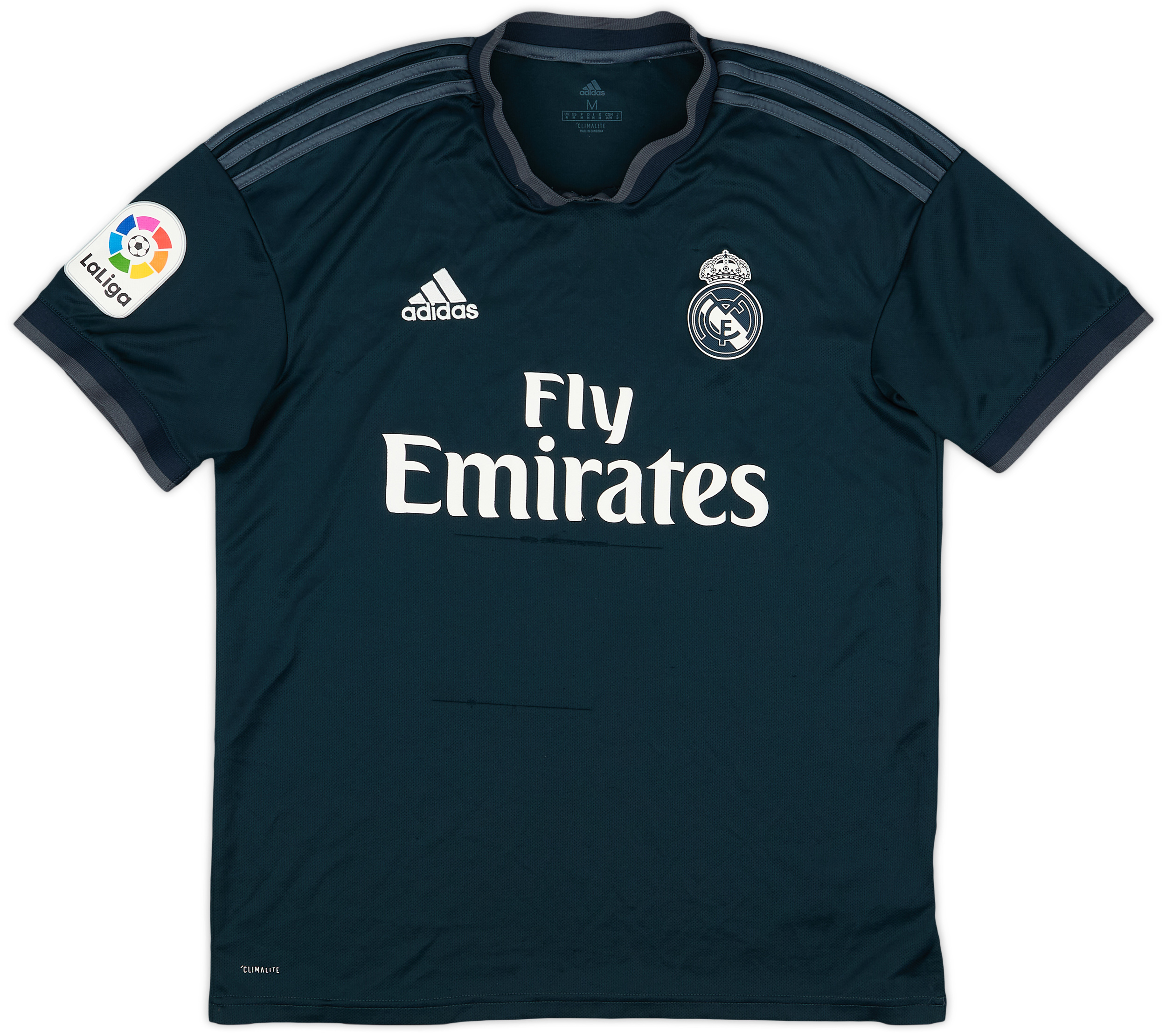 2018-19 Real Madrid Away Shirt - 4/10 - (M)