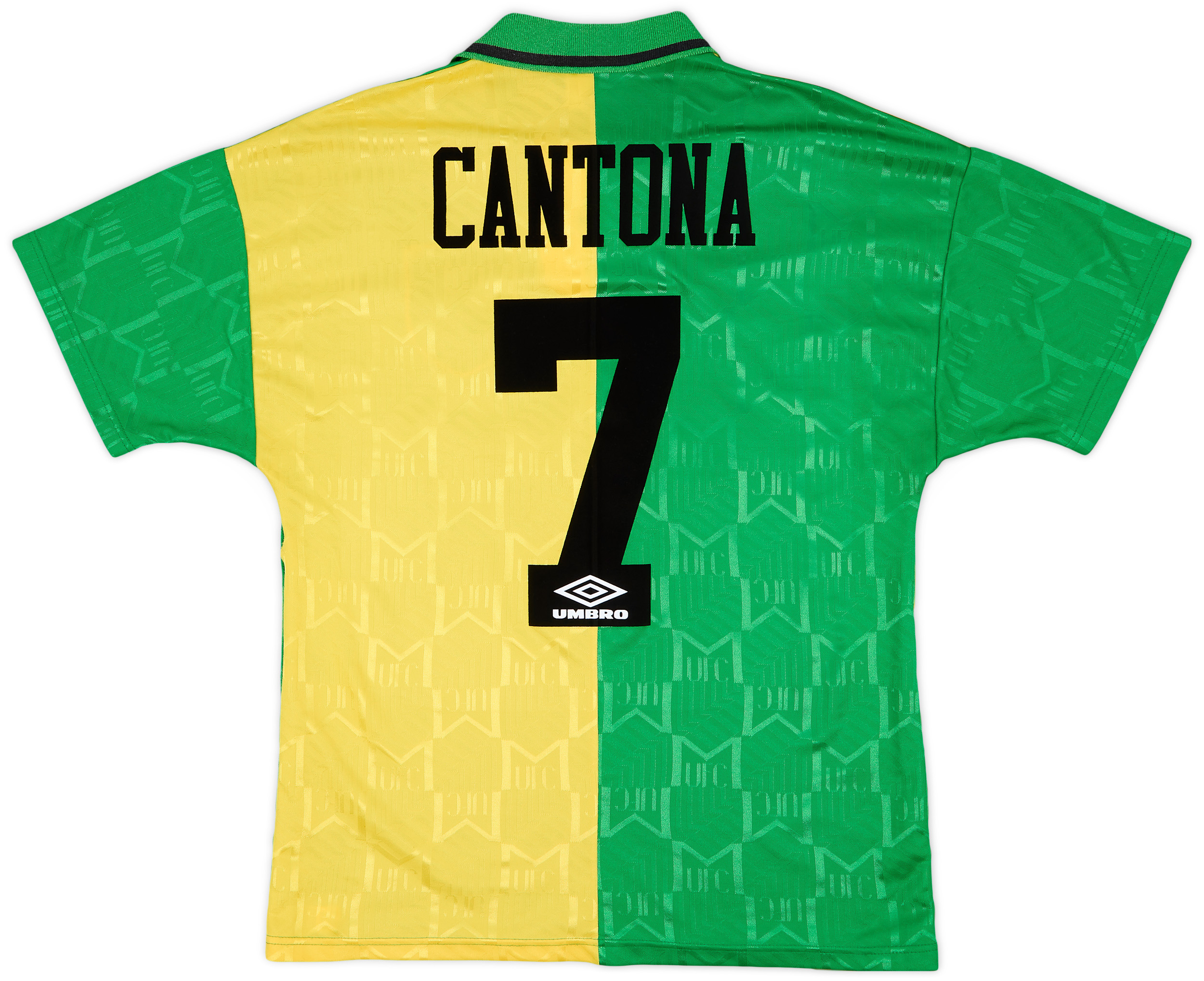 1992-94 Manchester United Third Shirt Cantona #7 - 8/10 - (M)