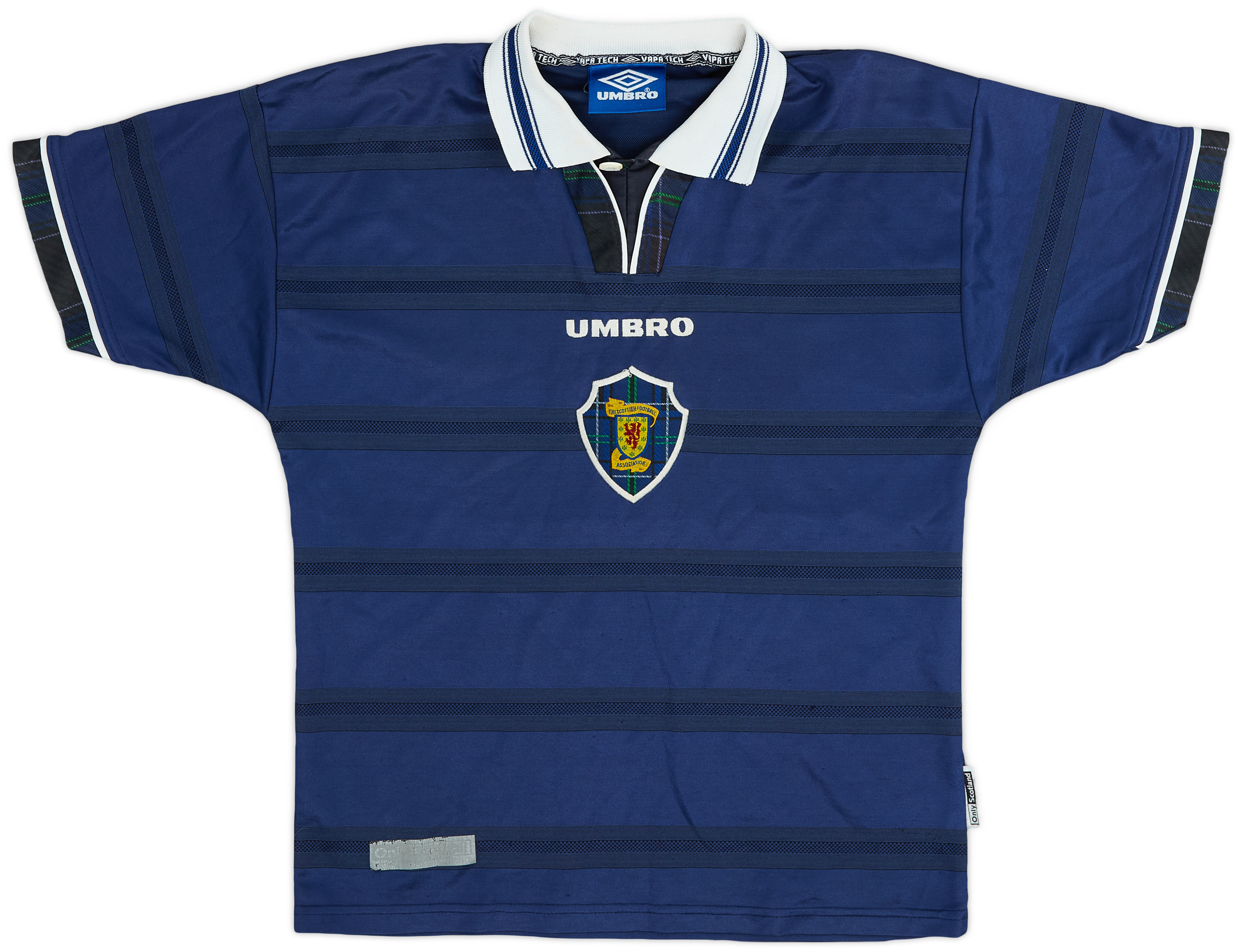 1998-00 Scotland Home Shirt - 8/10 - (L.Boys)