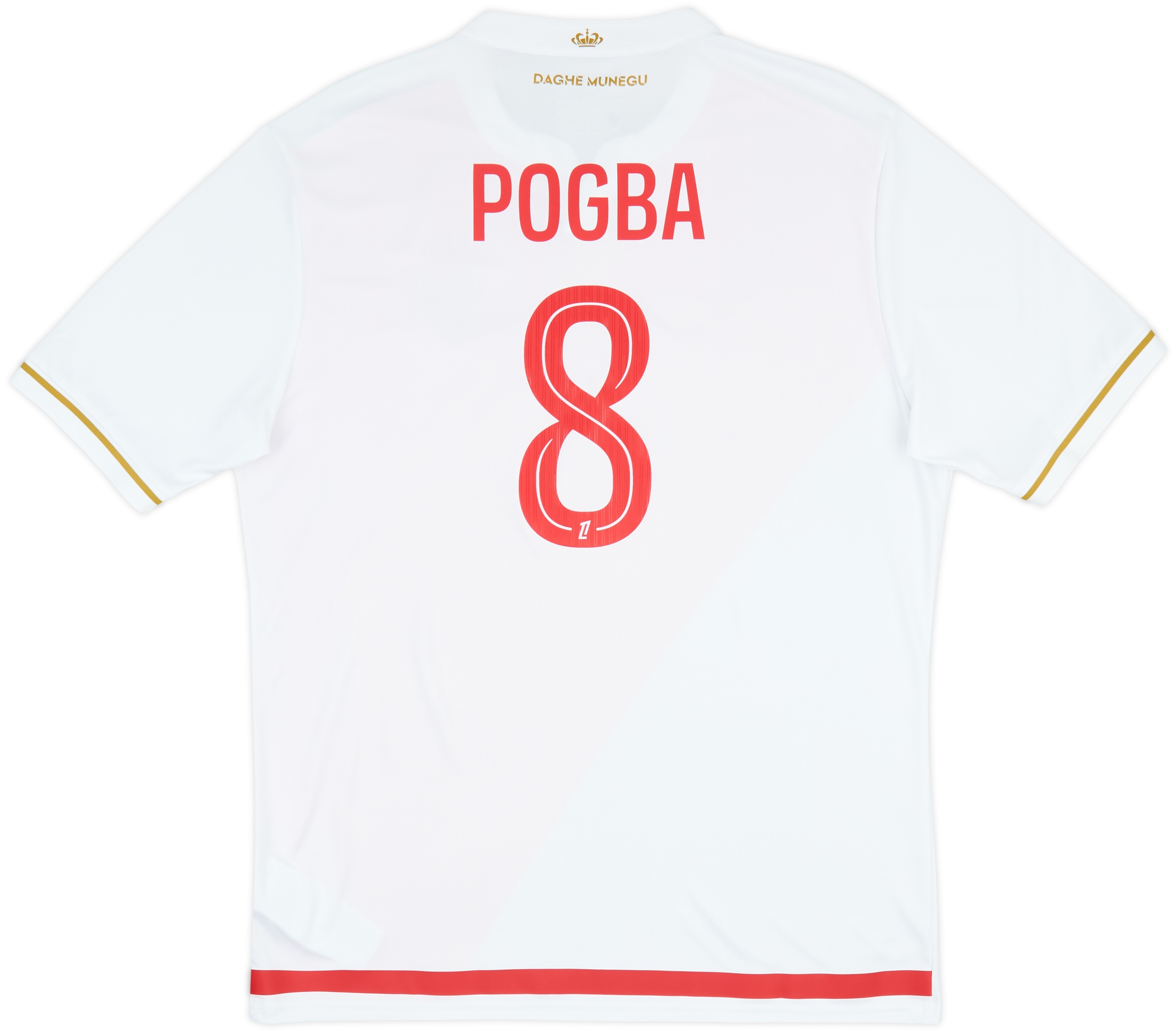 2025-26 Monaco Home Shirt Pogba #8