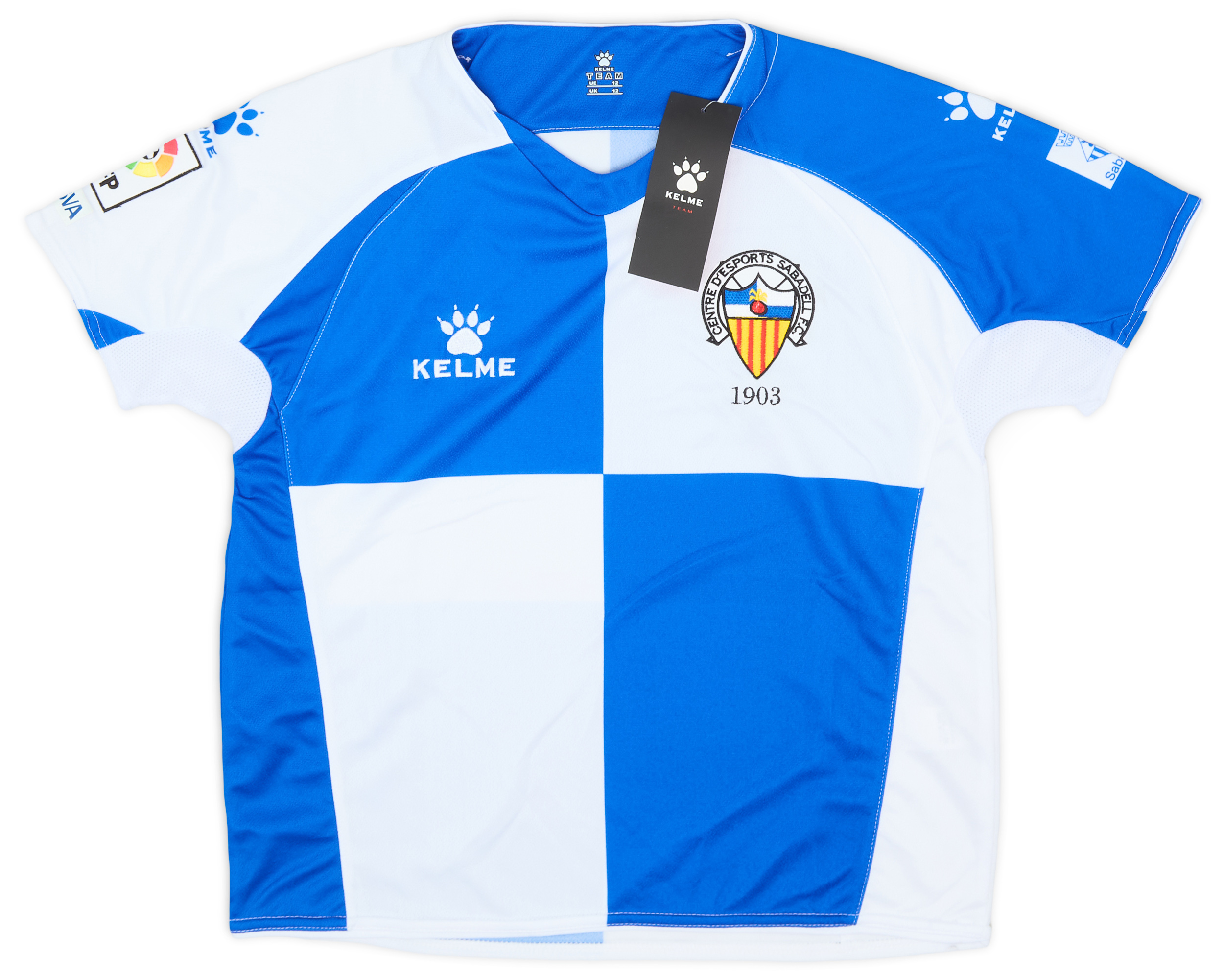 2011-12 CD Sabadell Home Shirt (M.Boys)