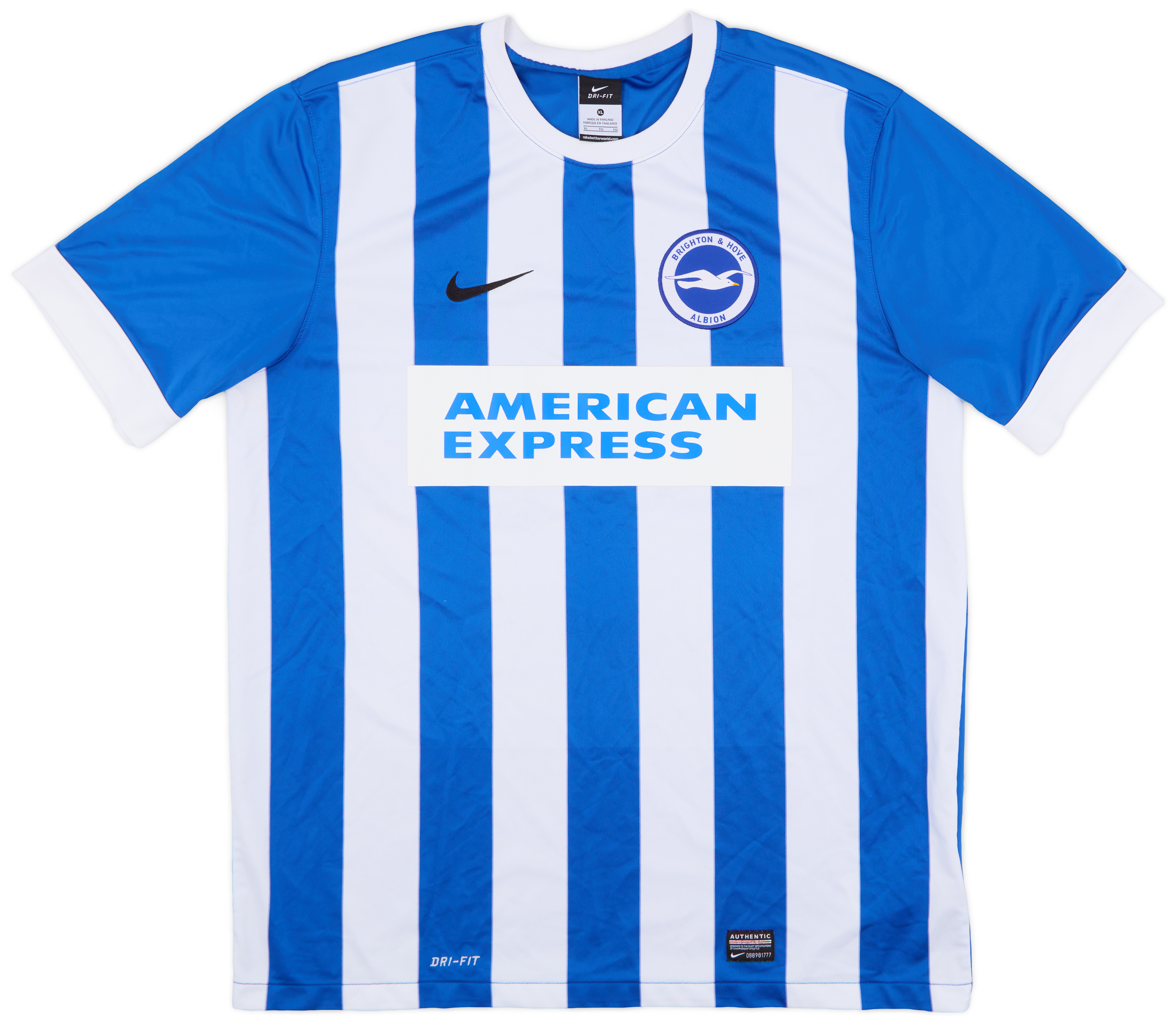 2014-16 Brighton Home Shirt #21 - 9/10 - (XL)