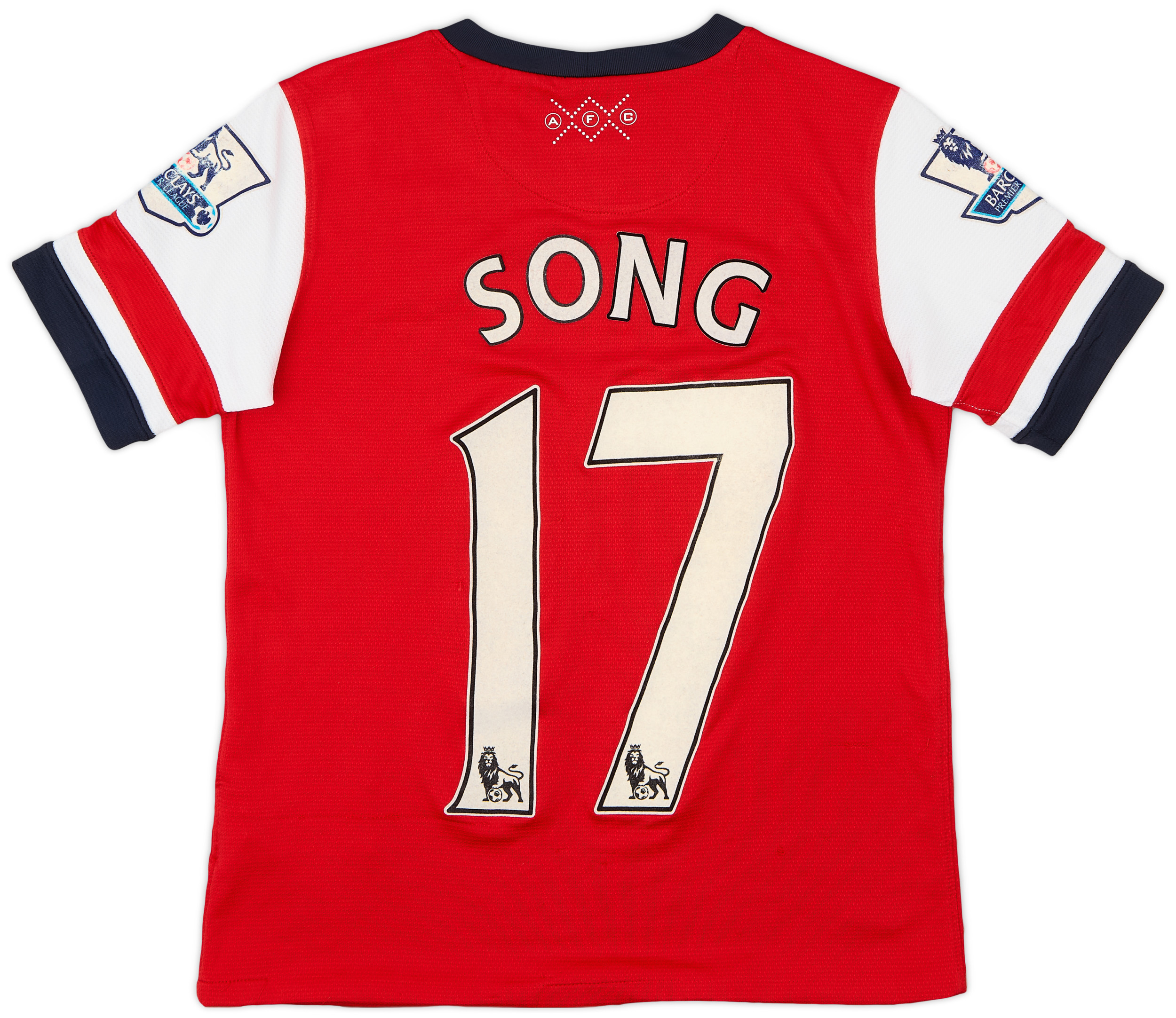 2012-14 Arsenal Home Shirt Song #17 - 6/10 - (M.Boys)