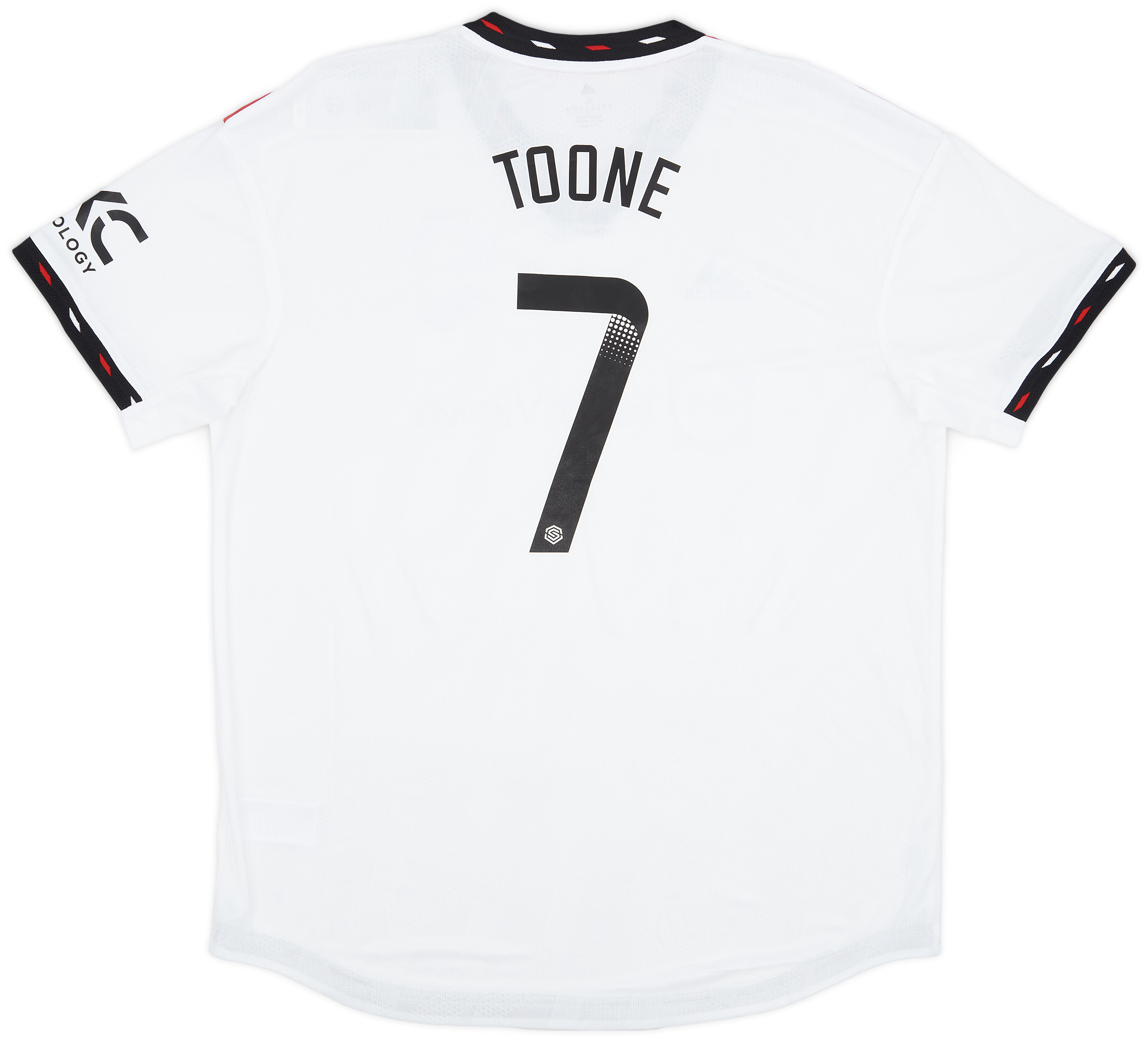 2022-23 Manchester United Authentic Away Shirt Toone #7 (XL)