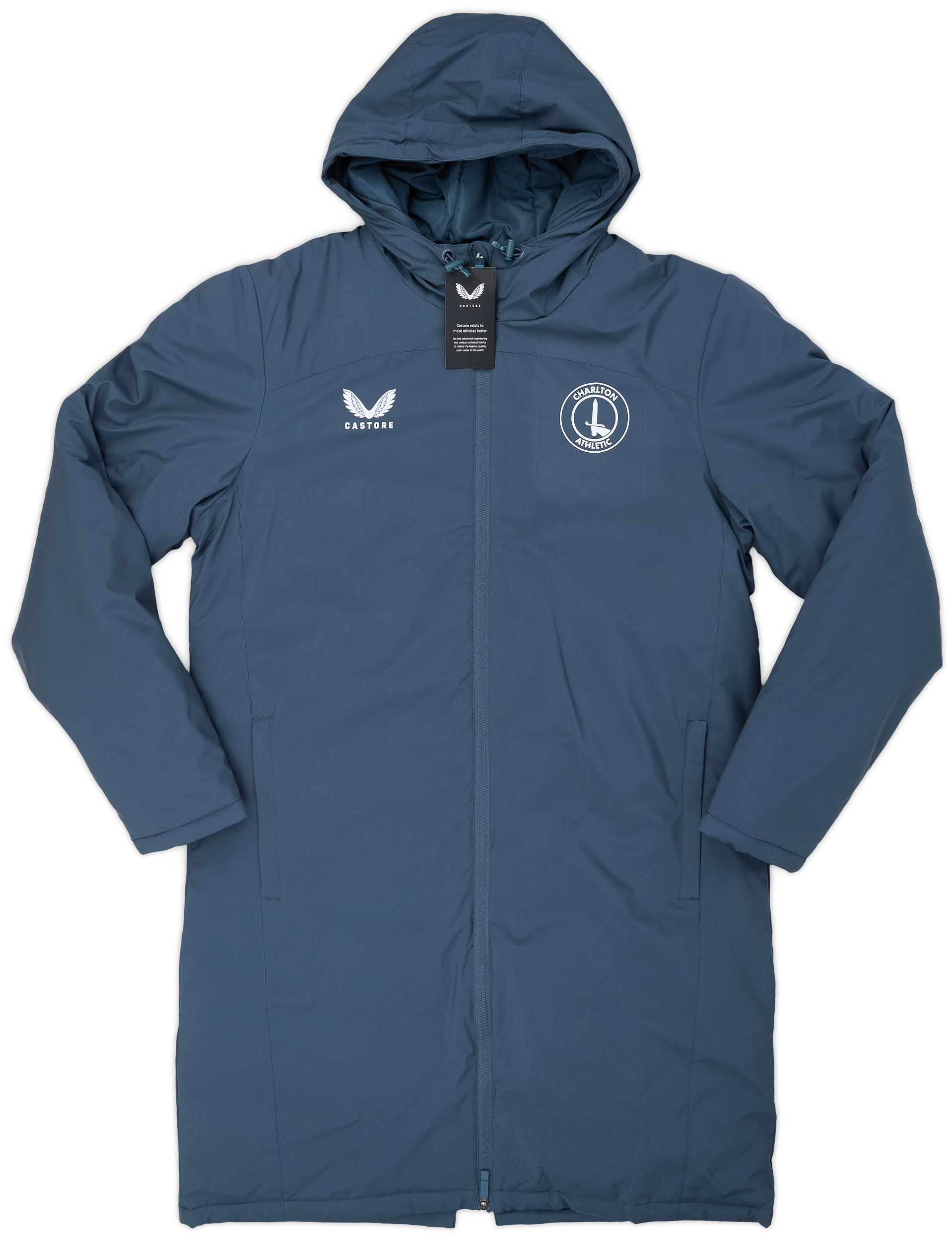 2023-24 Charlton Castore Long Bench Jacket (L)